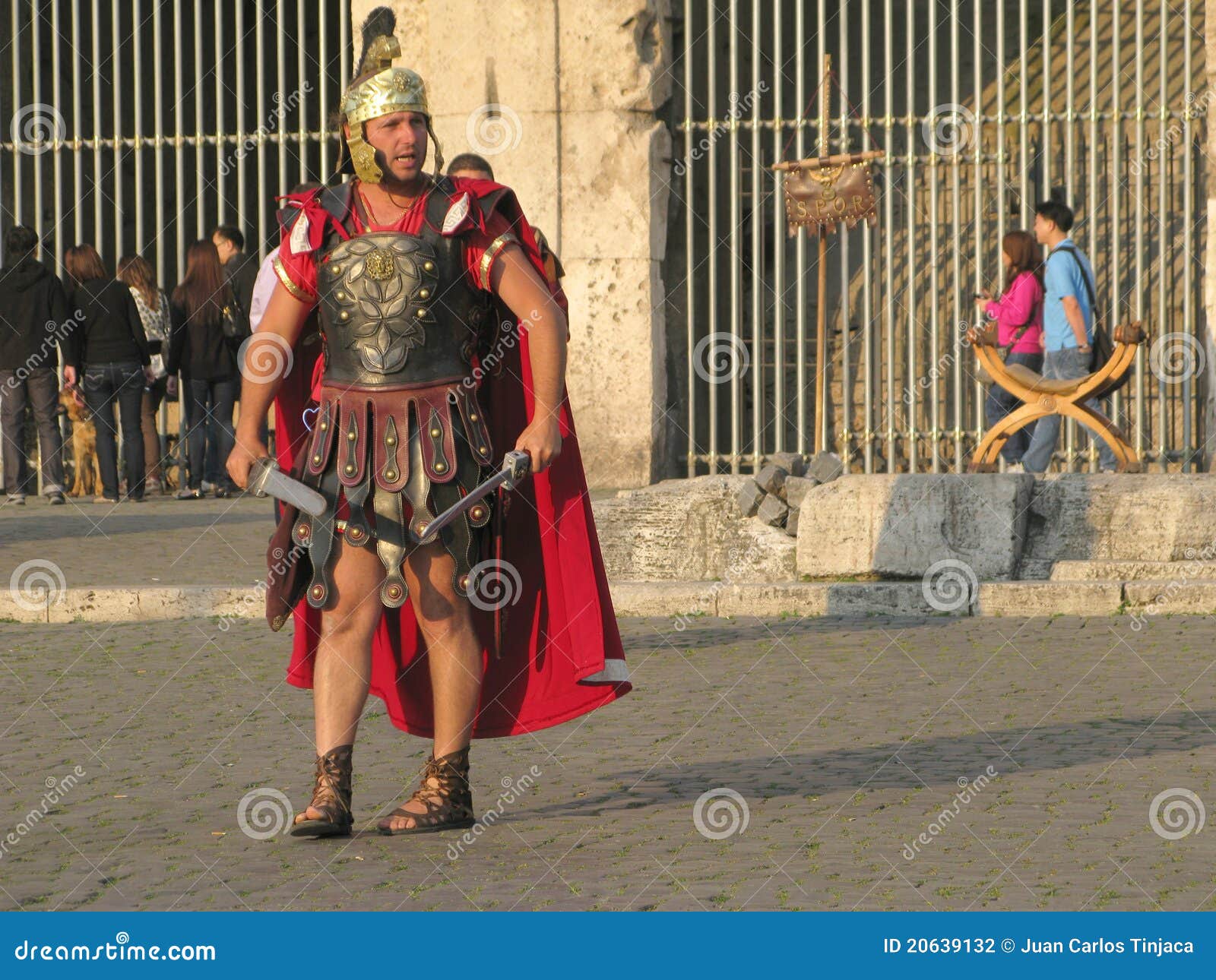 Gladiator in the Arena of the Coliseum Editorial Photography - Image of ...