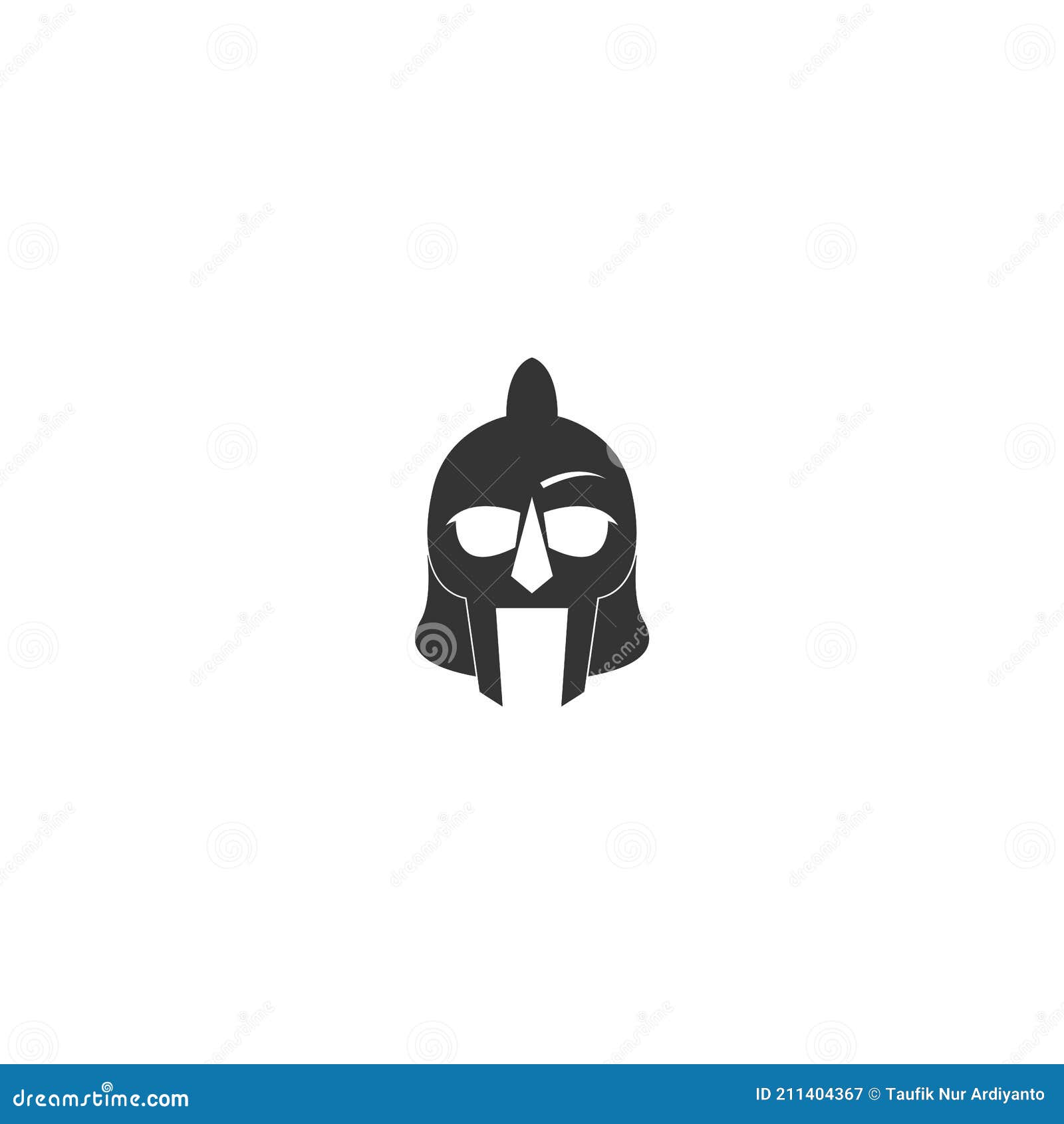 Gladiator Head Icon Logo Design Concept Vector Illustration Stock ...
