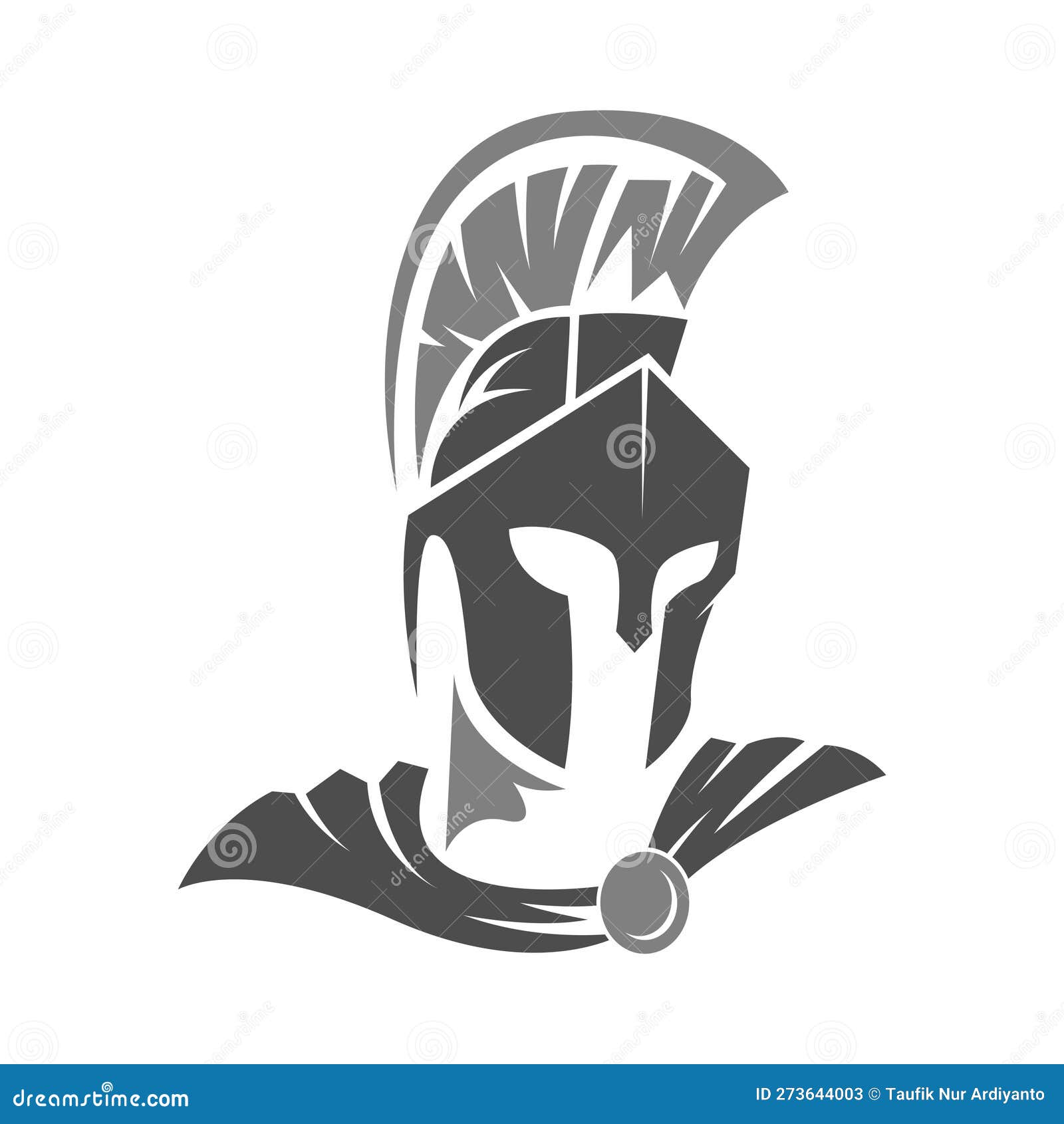 Gladiator logo icon design stock vector. Illustration of army - 273644003