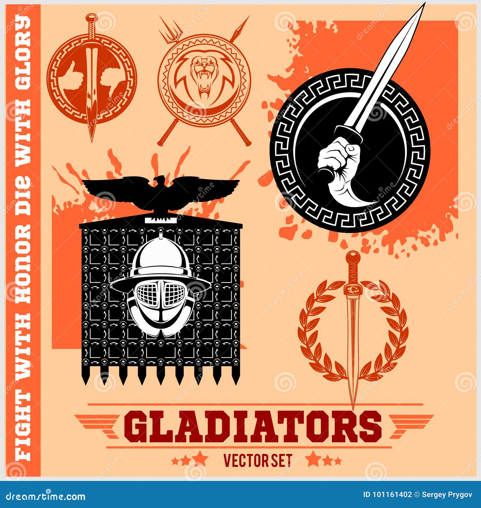 Gladiator Logos And Symbols Icons Royalty-Free Stock Photo ...
