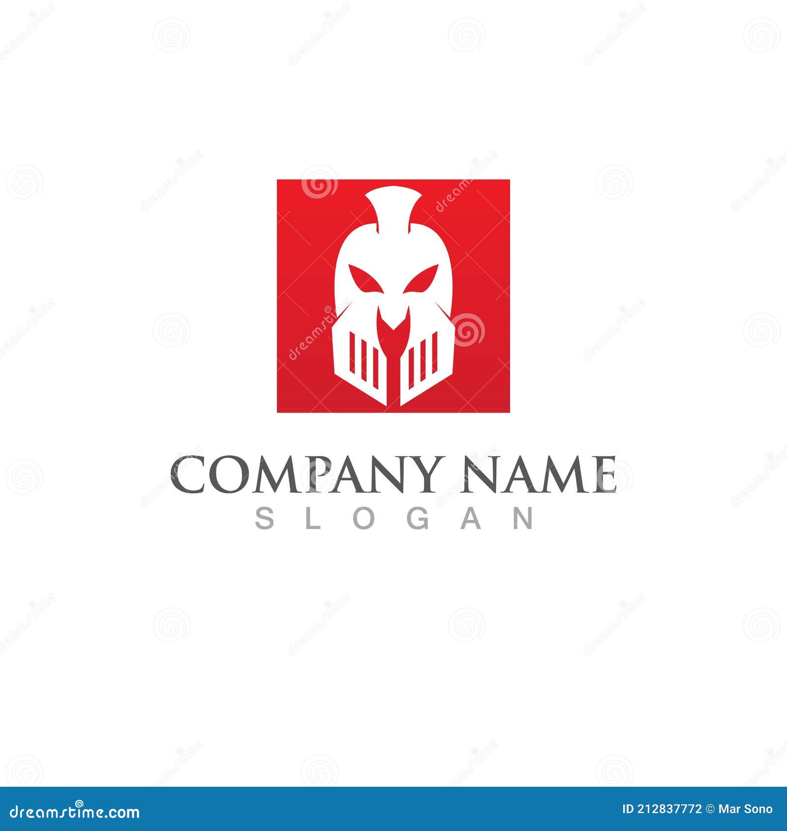 Gladiator Mask Logo and Symbol Vector Image Stock Vector - Illustration ...