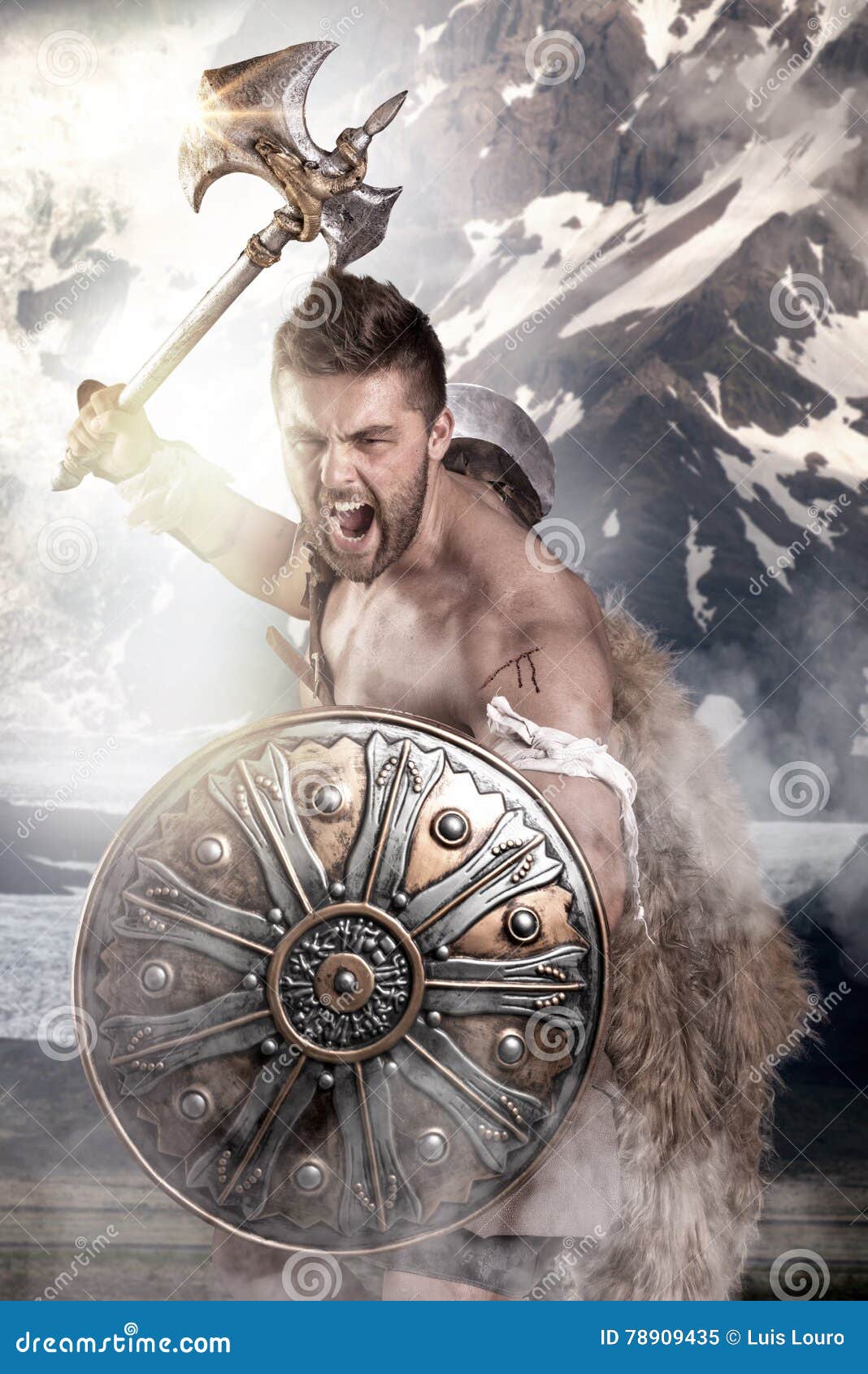 Gladiator/Warrior stock image. Image of north, power - 78909435