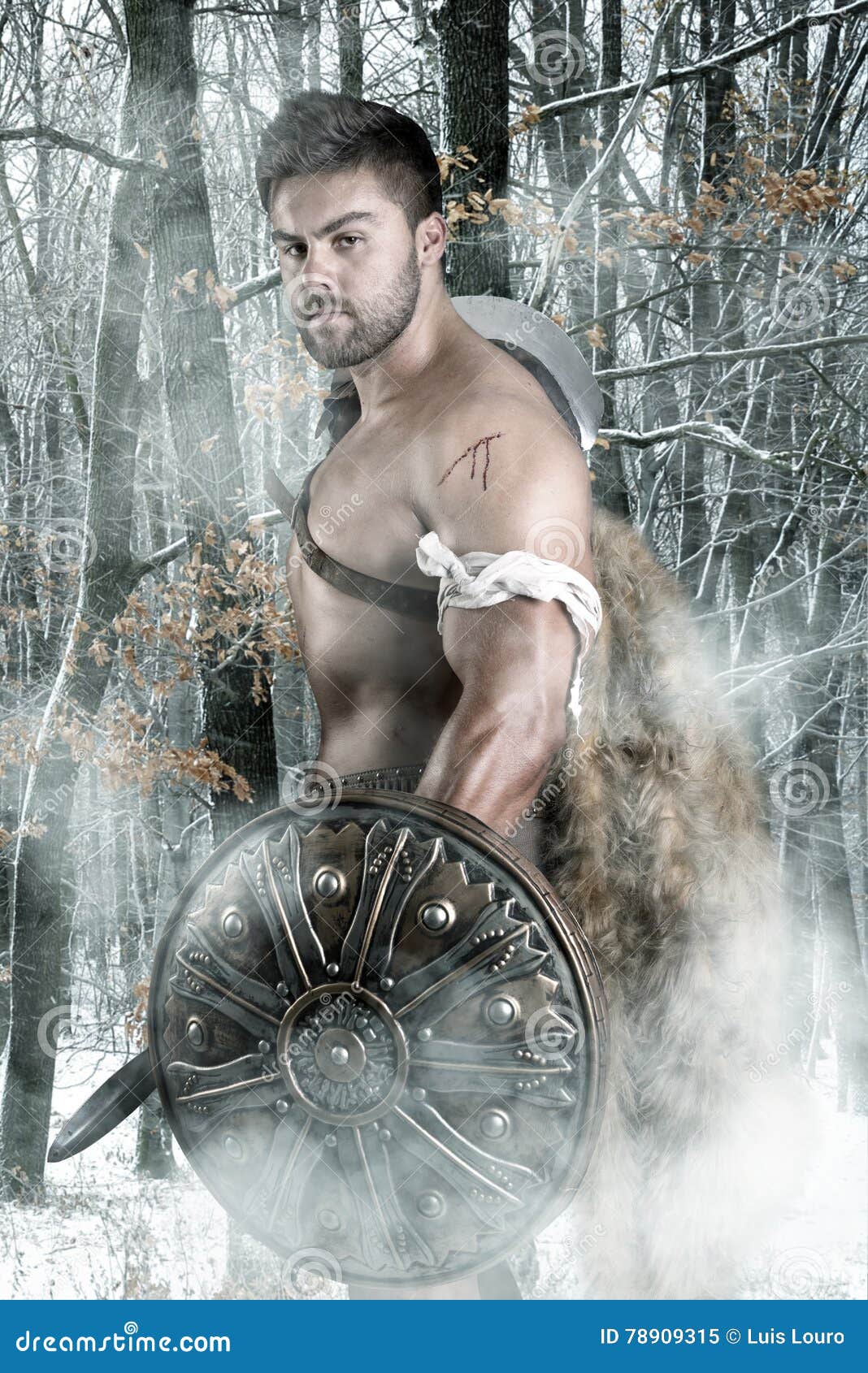 Gladiator/Warrior stock image. Image of circus, coliseum - 78909315