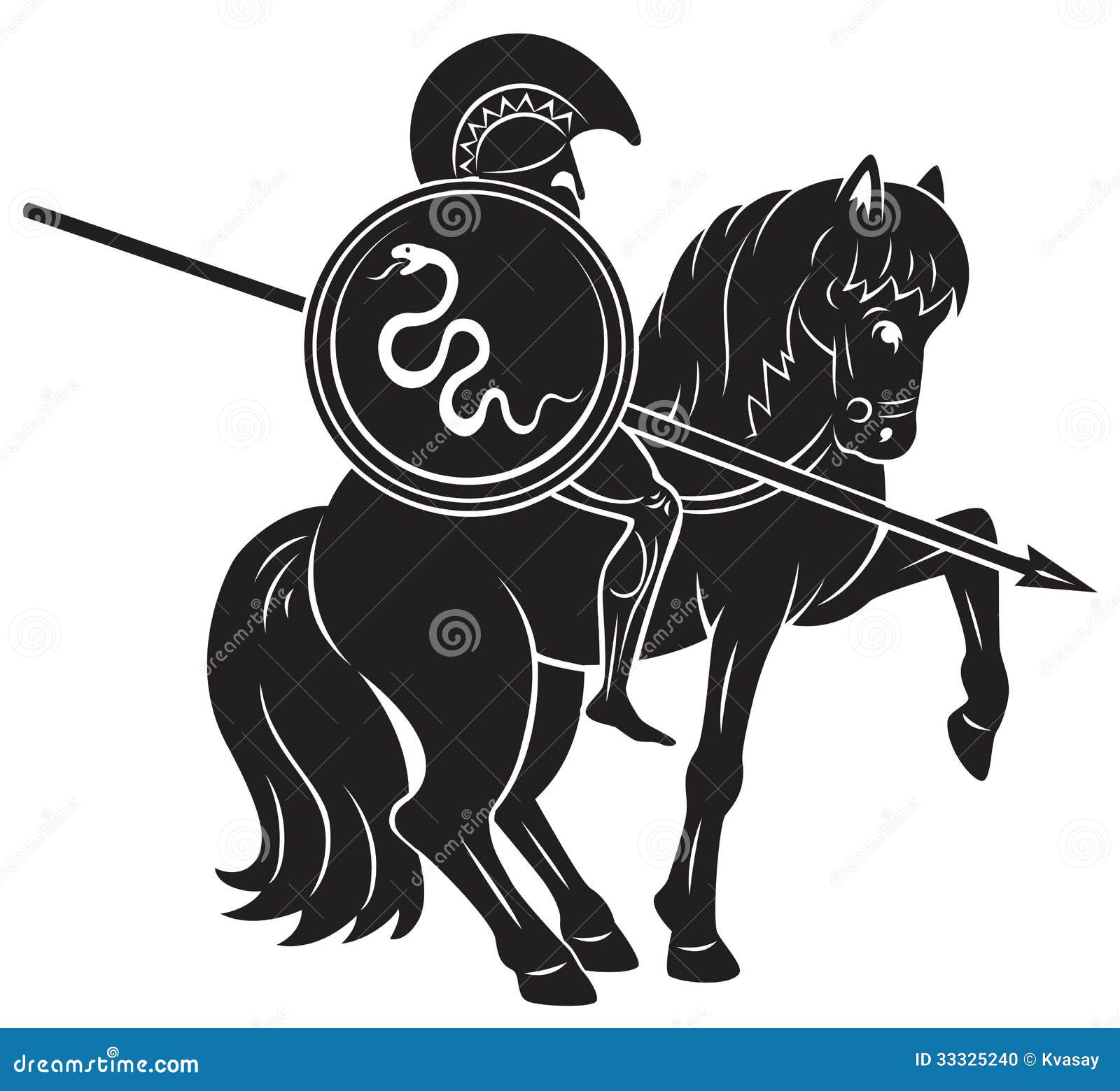 Gladiatore illustrazione vettoriale. Illustrazione di arena - 33325240