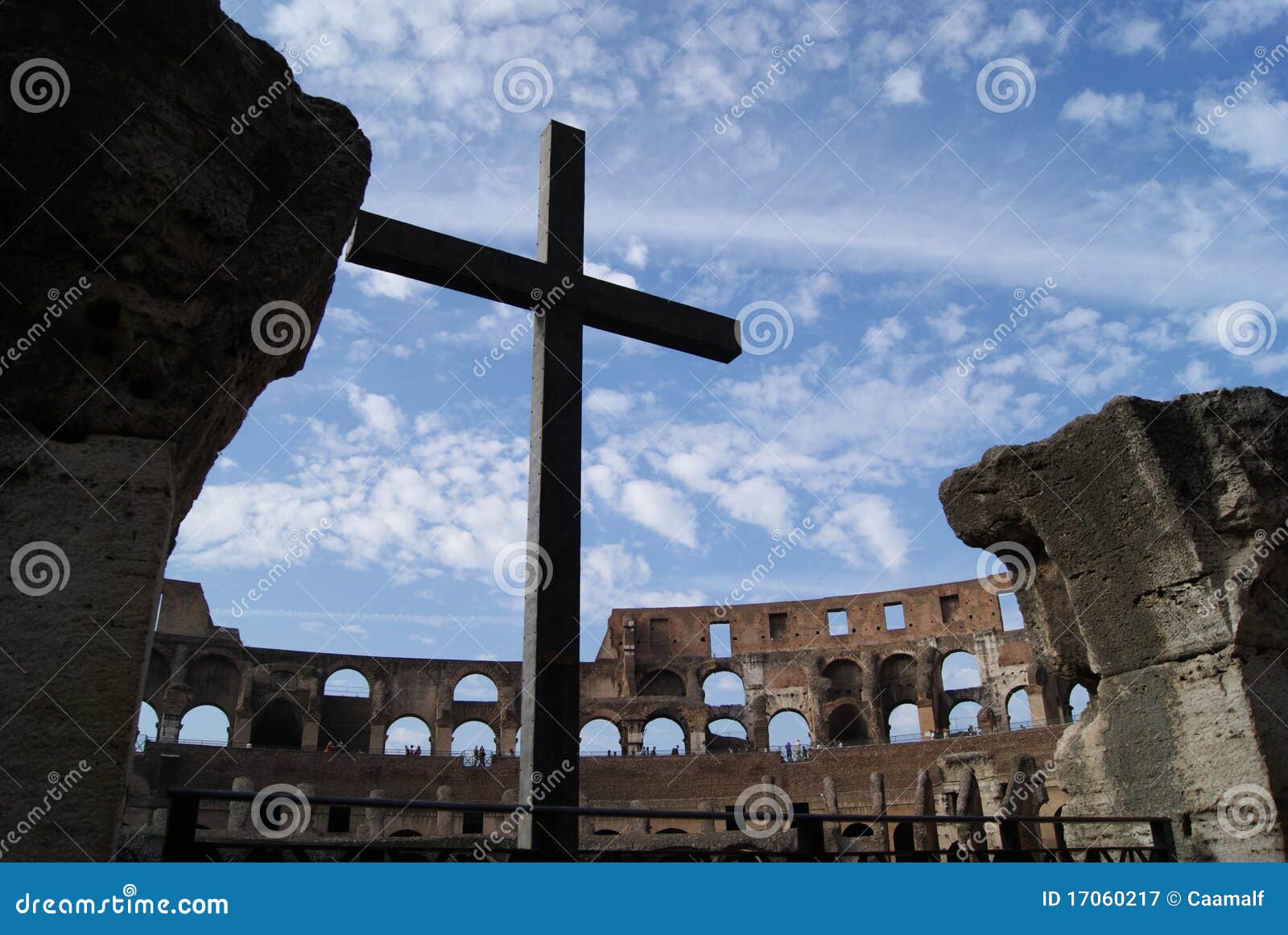 Gladiators cross stock image. Image of religion, roman - 17060217