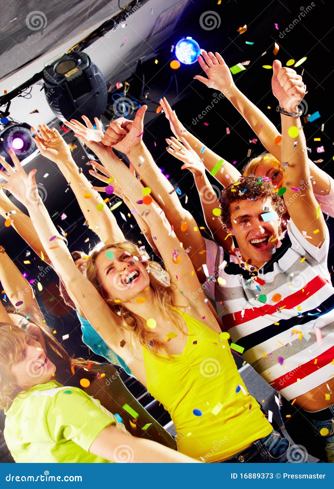 Gladness stock image. Image of clubbing, celebration - 16889373