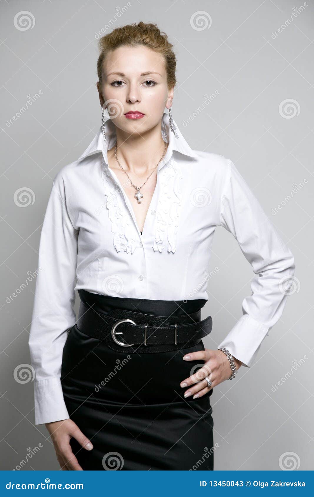 Glam business woman stock image. Image of model, glamour - 13450043