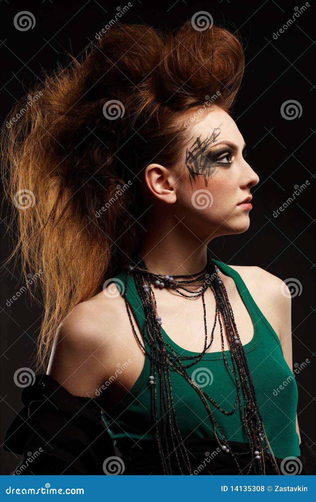Glam Punk Girl Royalty Free Stock Photos - Image: 14135308