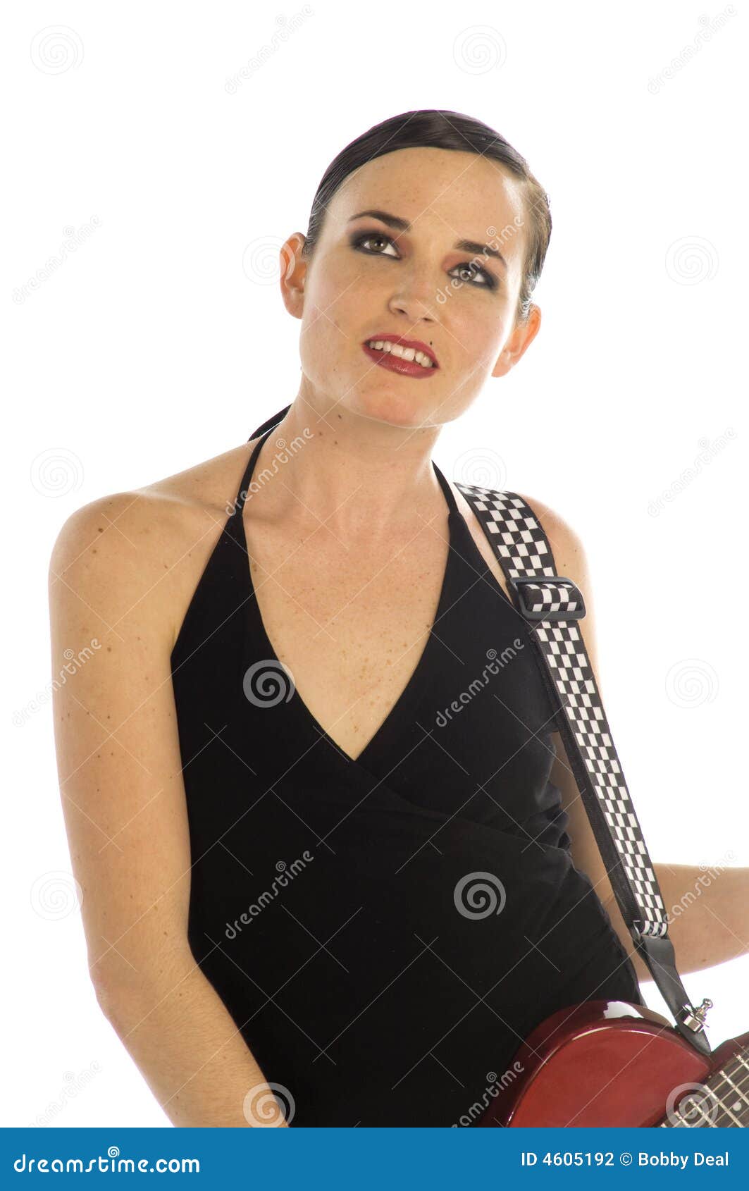 Glam Rock Girl stock photo. Image of girl, isolated, glam - 4605192