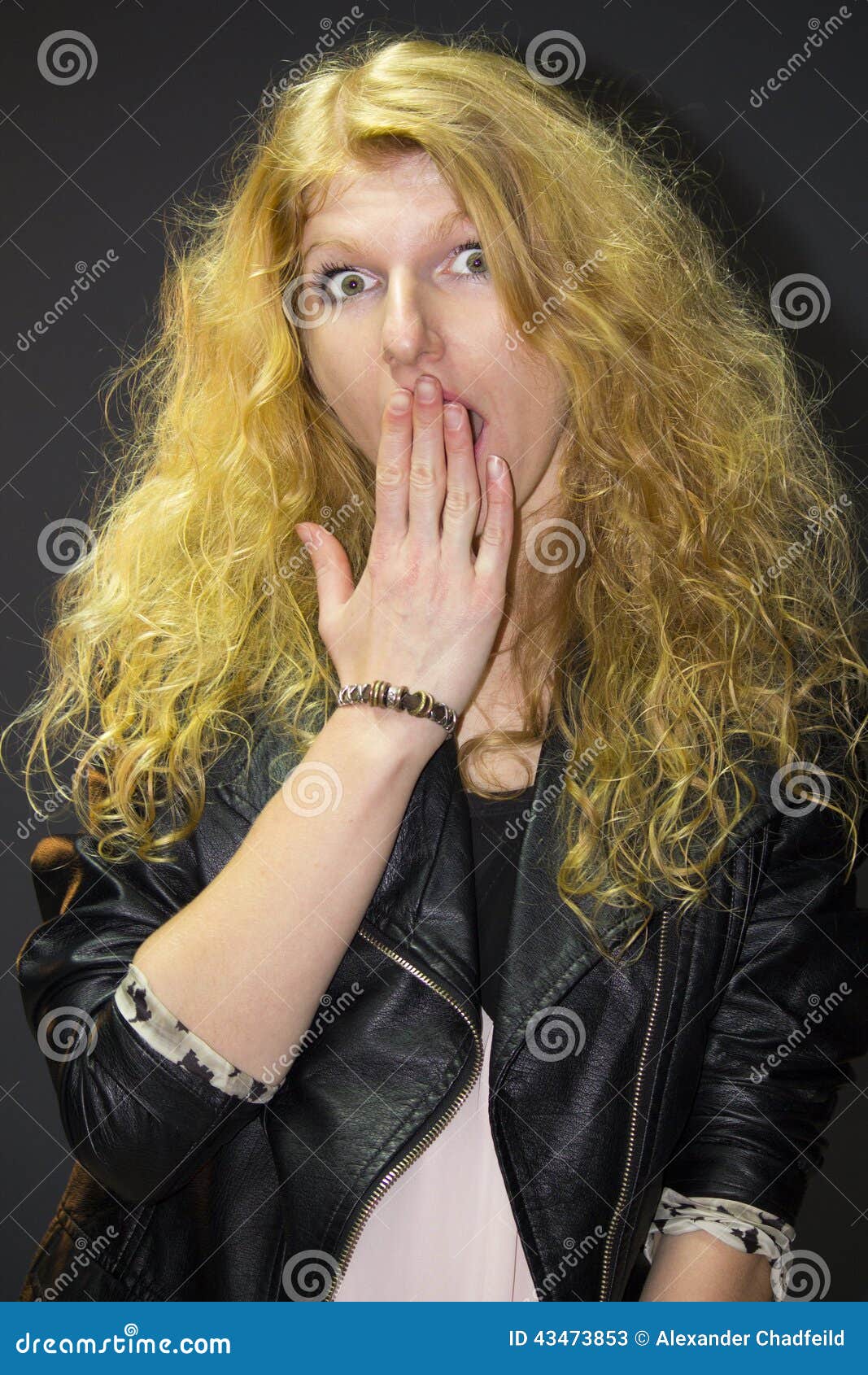 Glam Rock Girl Stock Photo - Image: 43473853