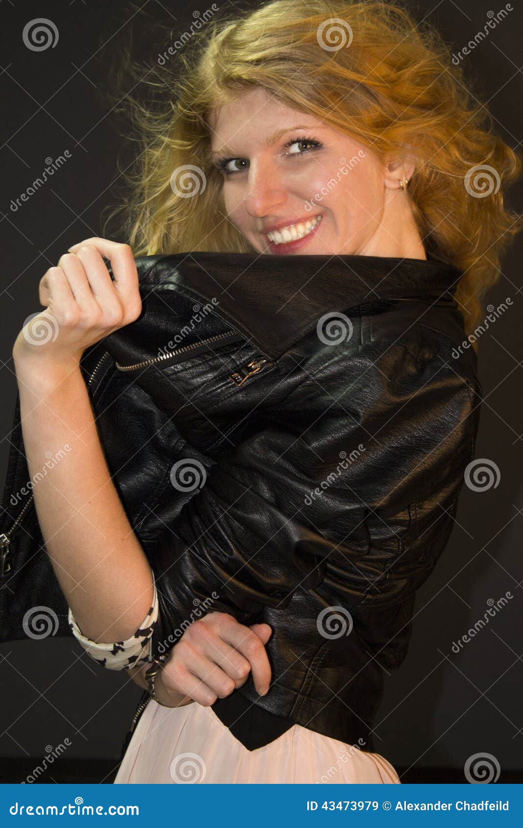 Glam Rock Girl stock image. Image of beautiful, strokan - 43473979