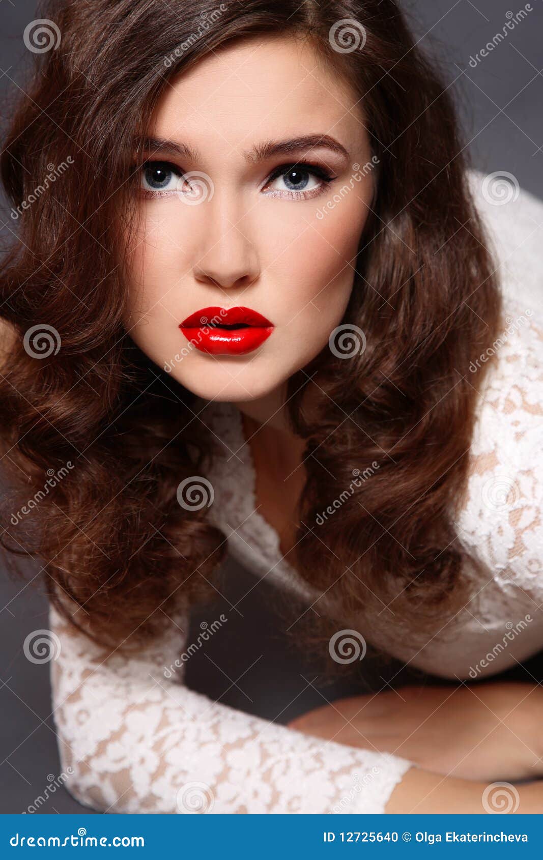 Glamorous beauty stock photo. Image of model, skincare - 12725640