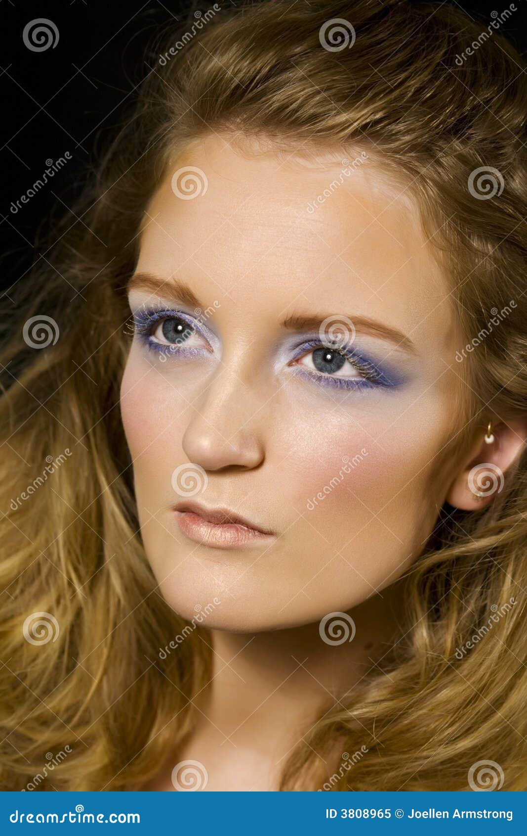 Glamorous Girl stock image. Image of eyes, fashion, beautiful - 3808965