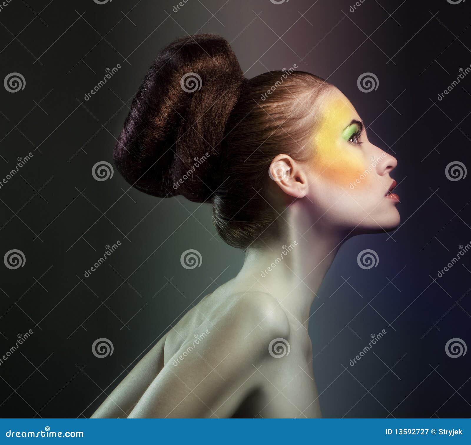 Glamorous Woman stock image. Image of hairstyle, beauty - 13592727