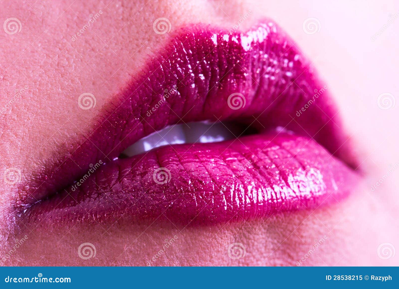 Glamorous woman lips stock image. Image of gloss, lips - 28538215