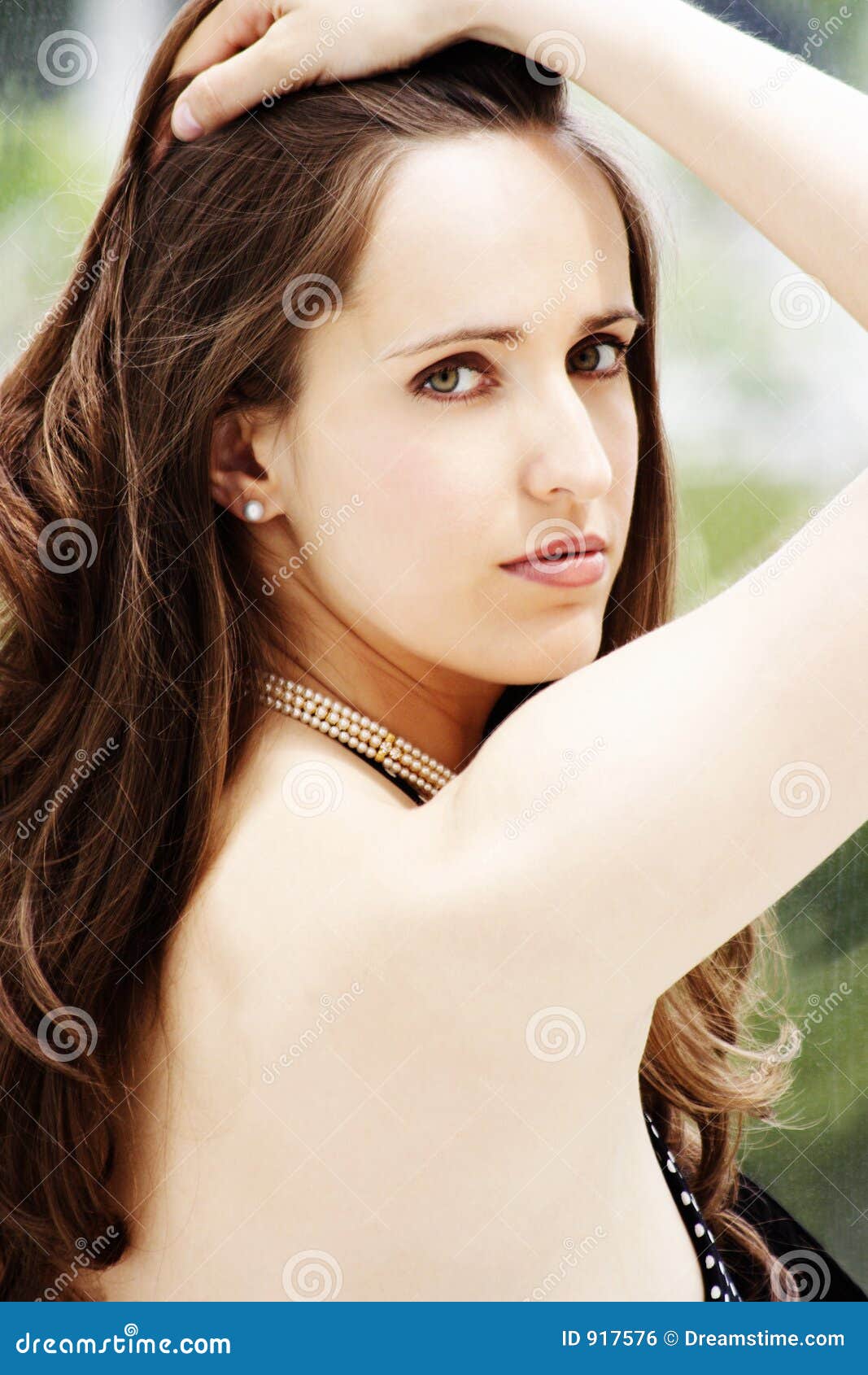 Glamour look stock photo. Image of feminine, eyes, alluring - 917576