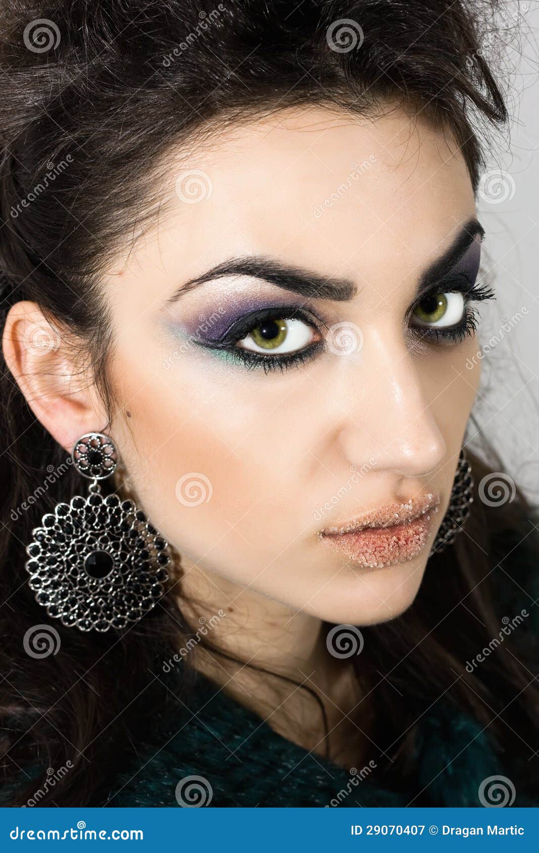 Glamour make-up stock image. Image of coloring, beauty - 29070407