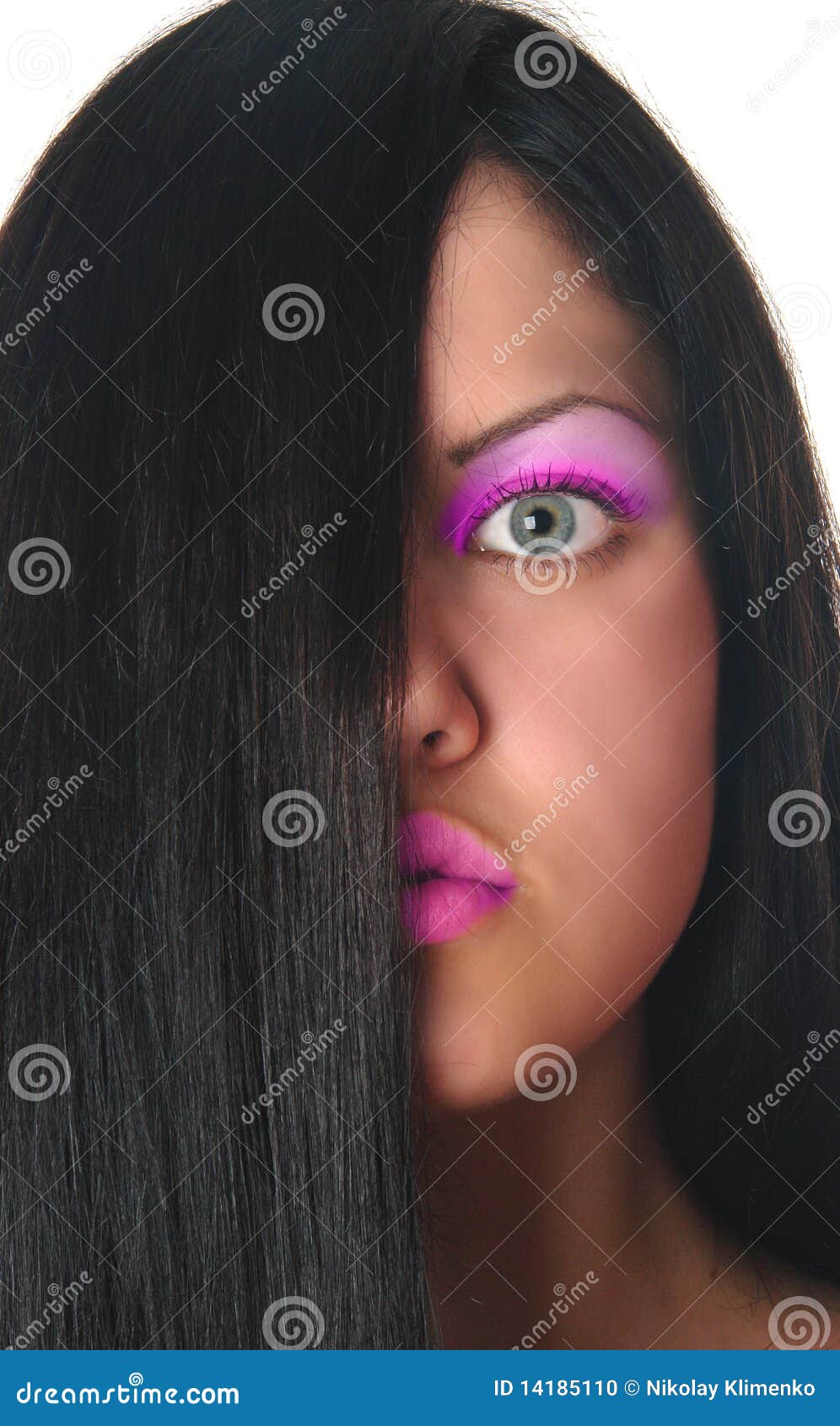 Glamour portrait stock photo. Image of hair, model, sensuality - 14185110