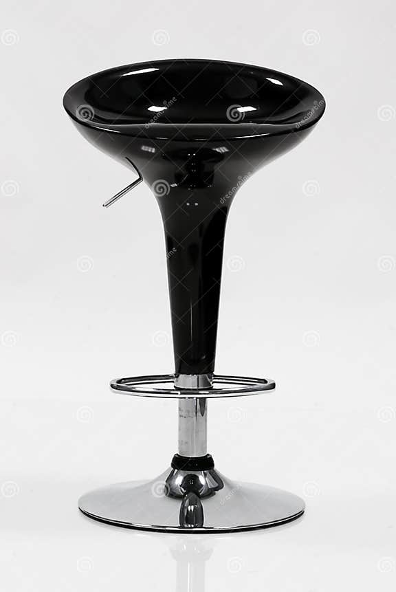 Glamour studio stool stock image. Image of black, modern - 15037751