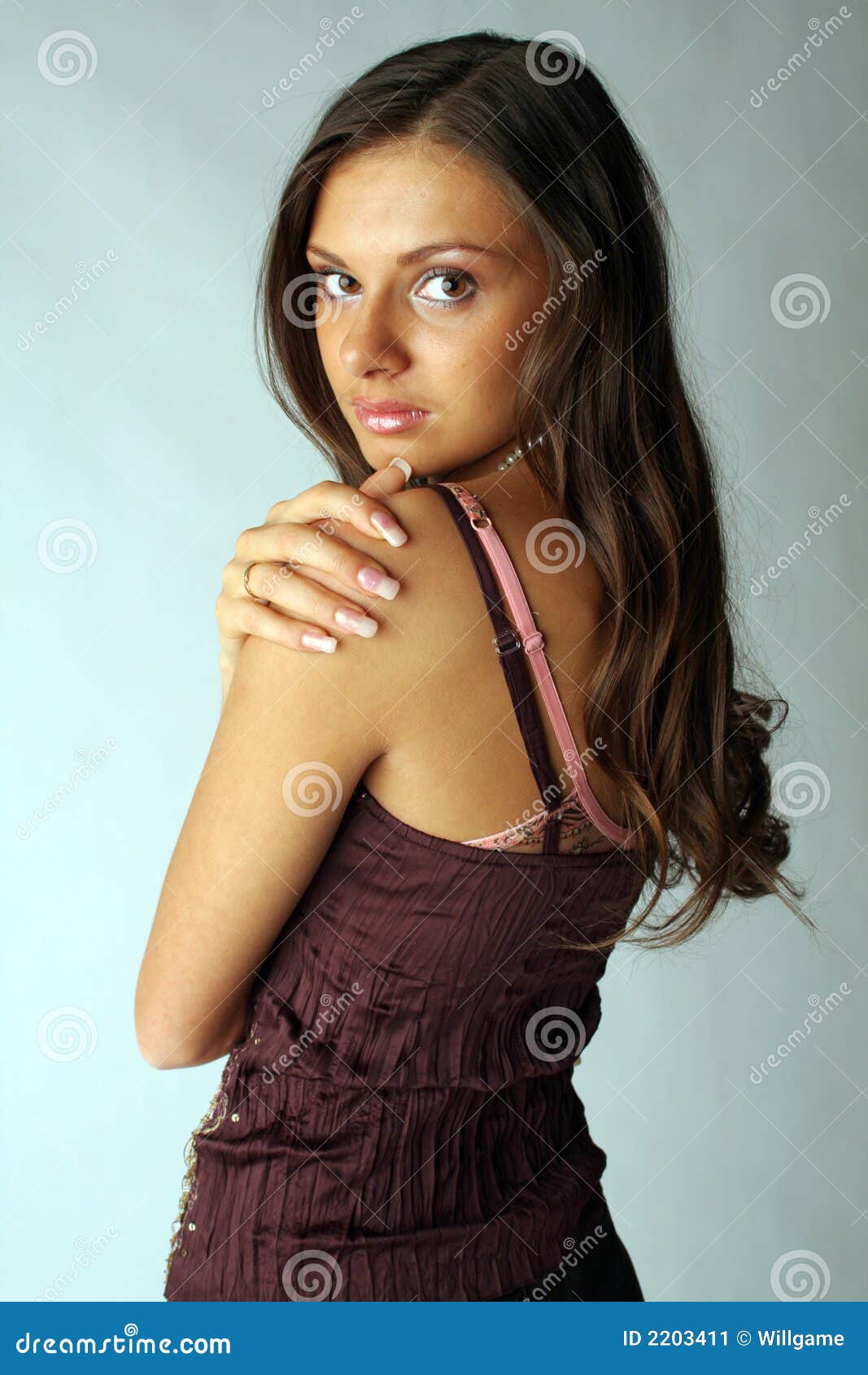 Glancing back stock image. Image of lifestyle, embrace - 2203411