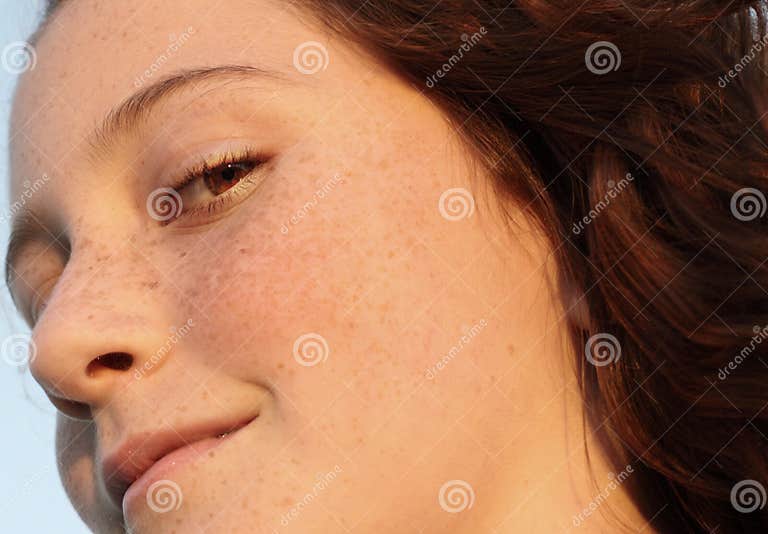 Glancing at the camera stock image. Image of glancing - 7238081