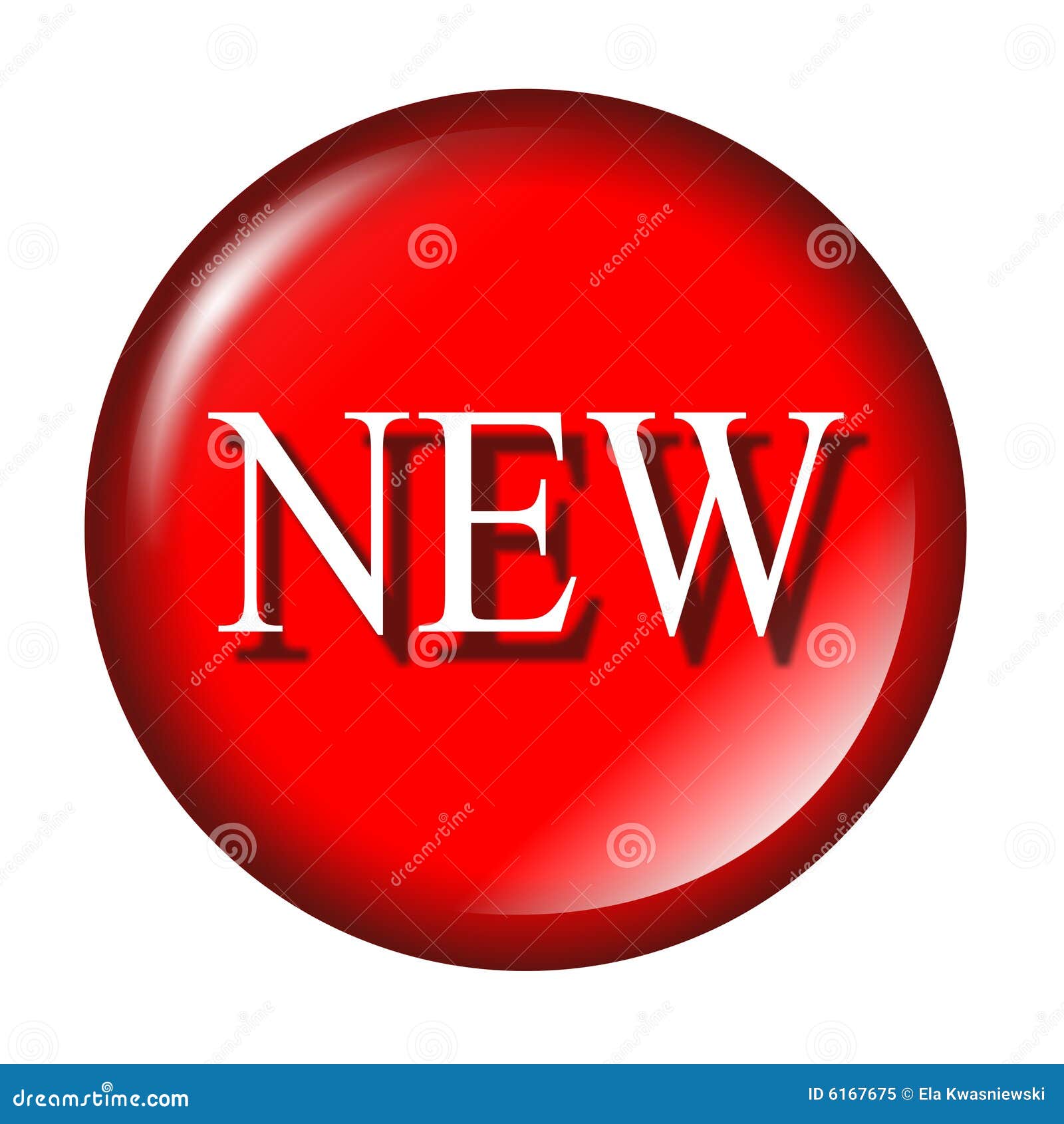 Glanzend nieuw pictogram stock illustratie. Illustration of illustratie ...