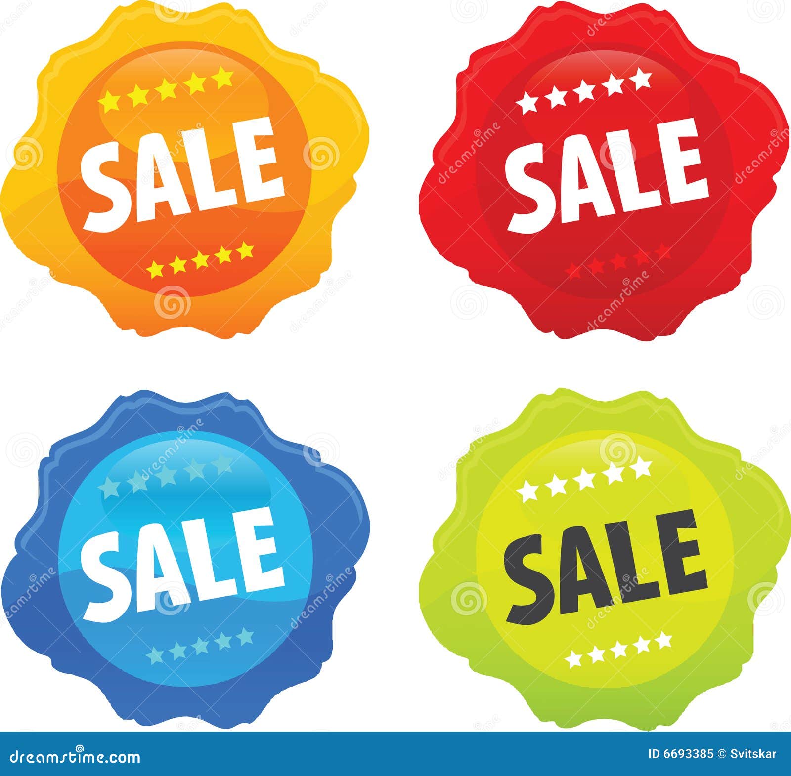 Glanzend Pictogram 2 Van De Verkoop Van Het Web Vector Illustratie ...