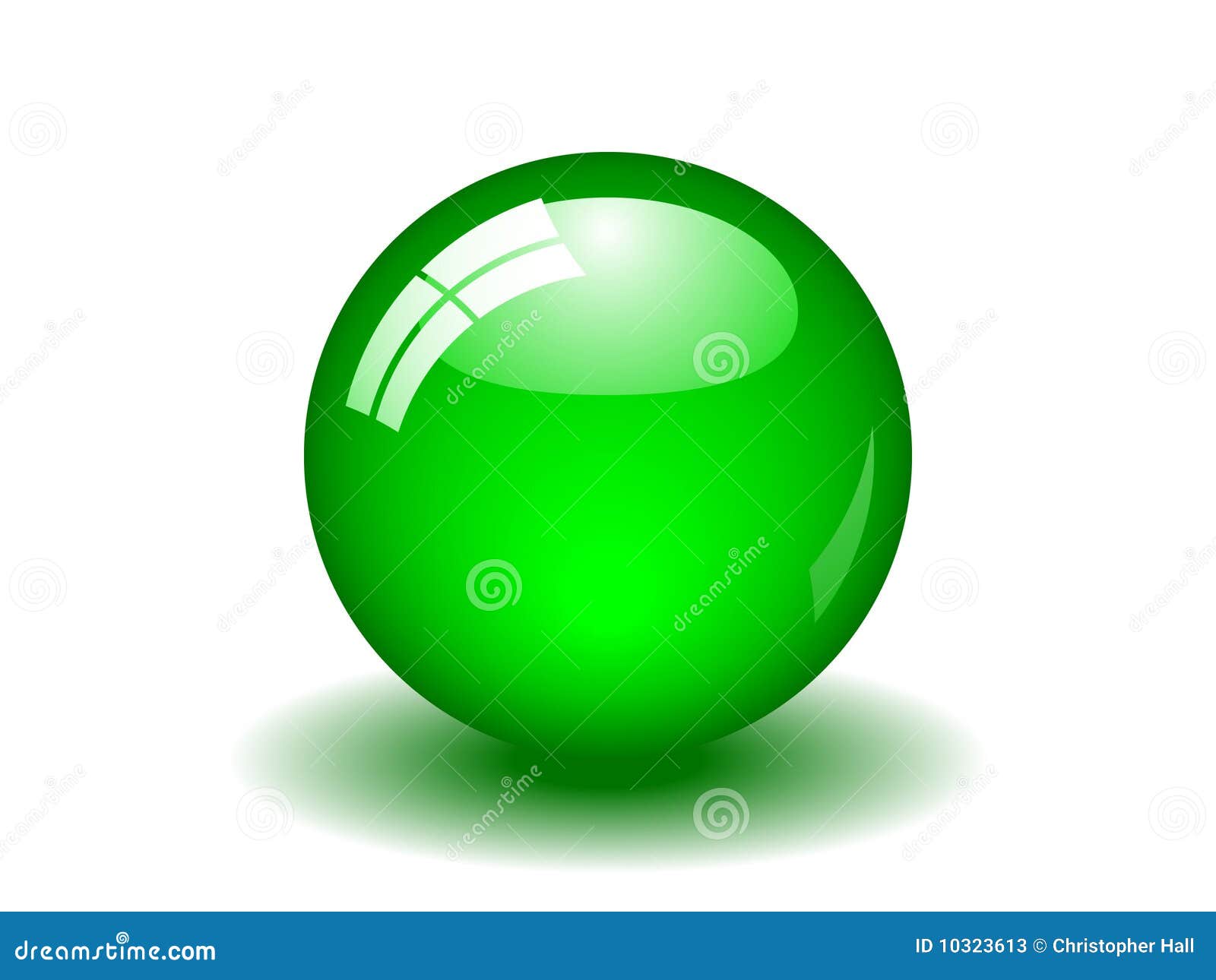 Glanzende Groene Bal vector illustratie. Illustration of achtergronden ...