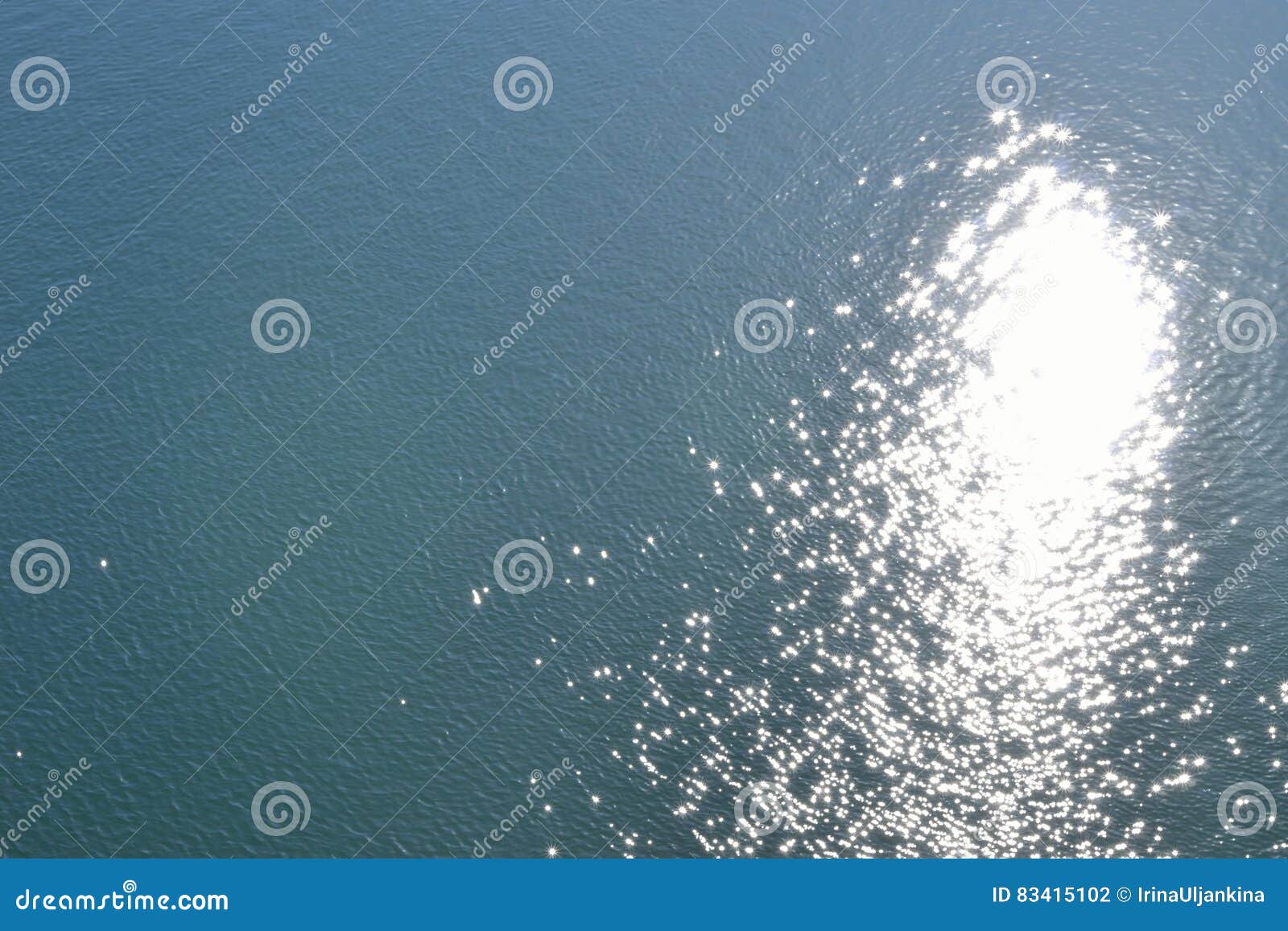 Glare of Sun on the Water Surface. Stock Photo - Image of pond, river ...