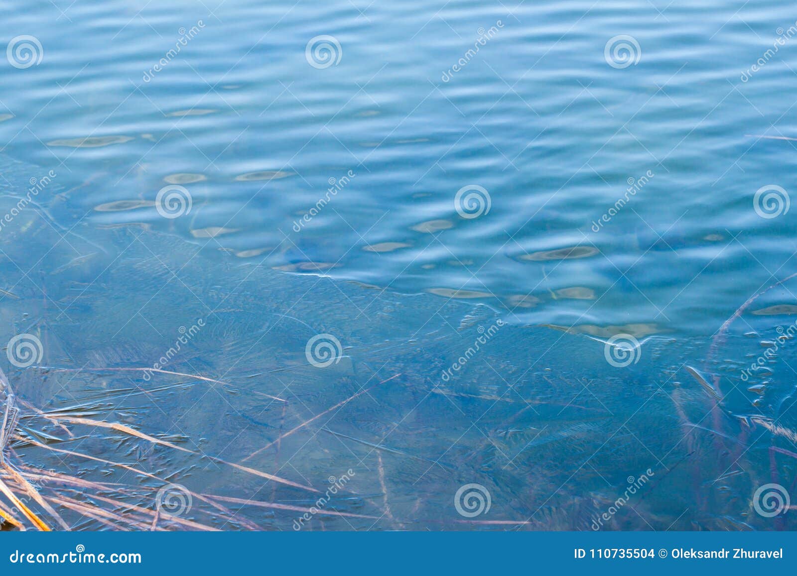 Glared water stock photo. Image of stream, liquid, abstract - 110735504