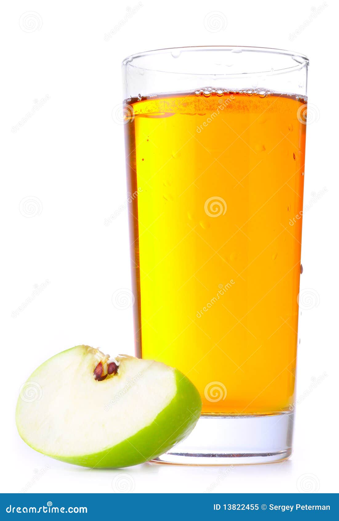 Glas appelsap stock afbeelding. Image of drank, cider - 13822455