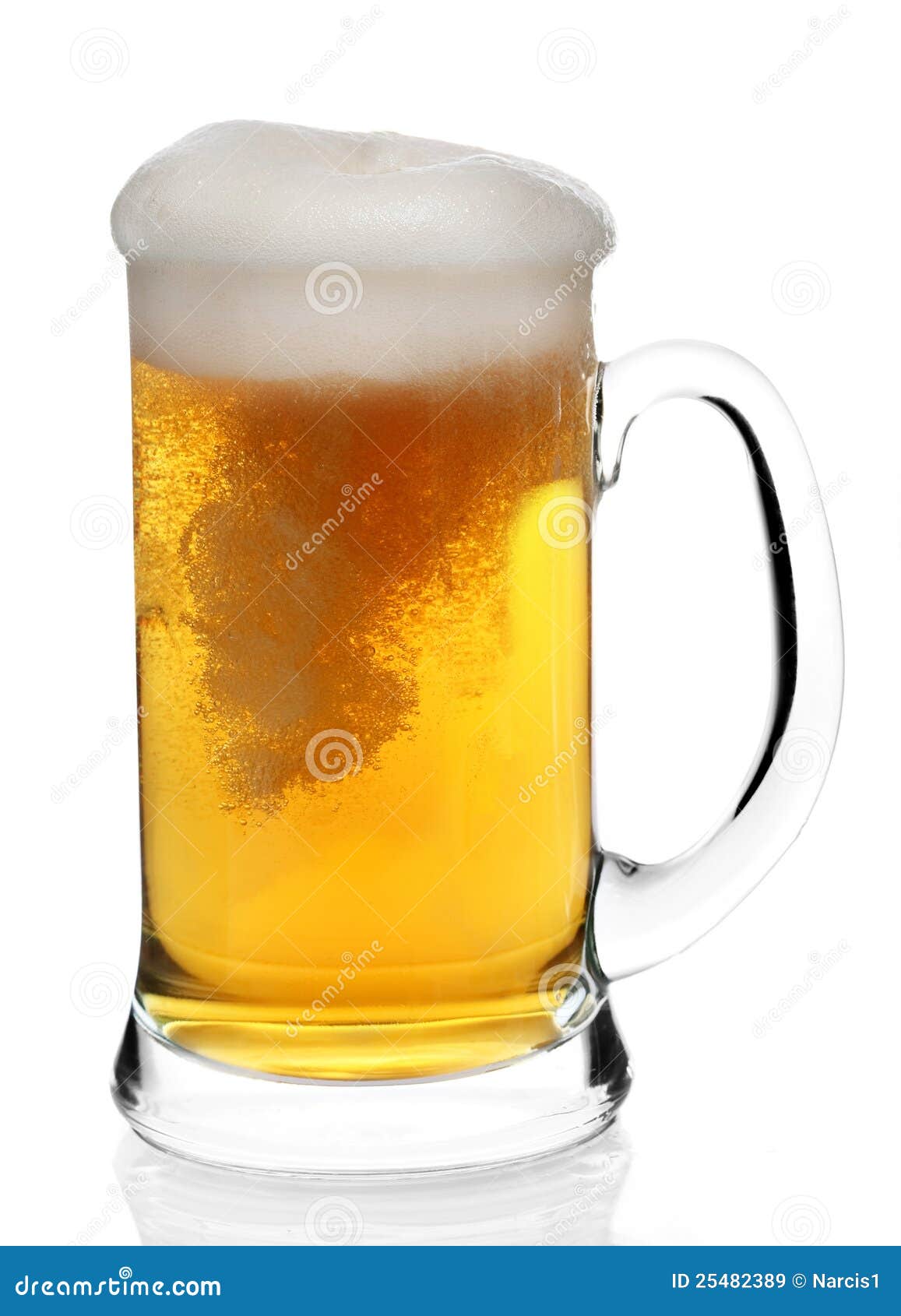 Glas Bier Lizenzfreie Stockbilder - Bild: 25482389