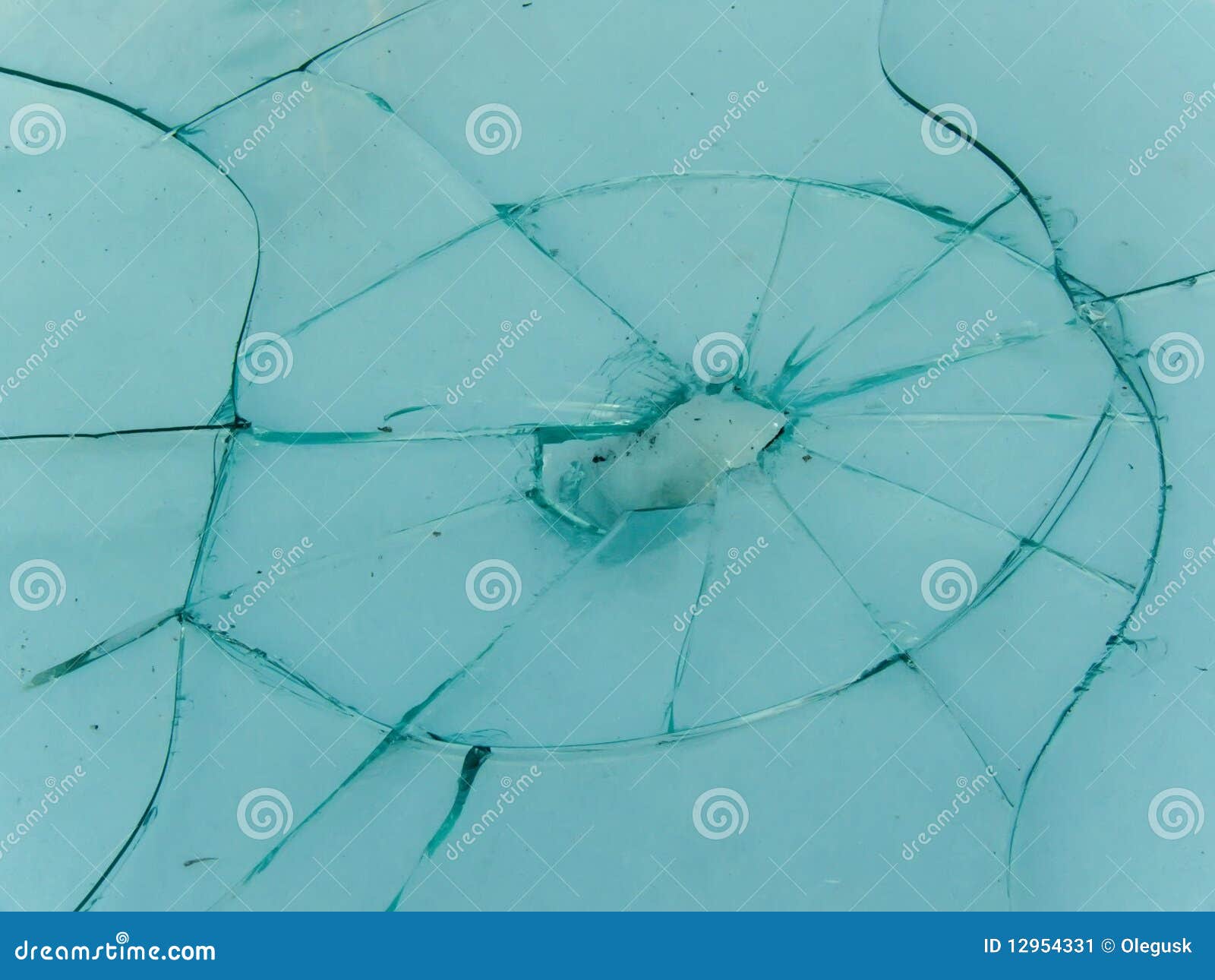 Glas gebrochen stockbild. Bild von sprünge, beschaffenheiten - 12954331