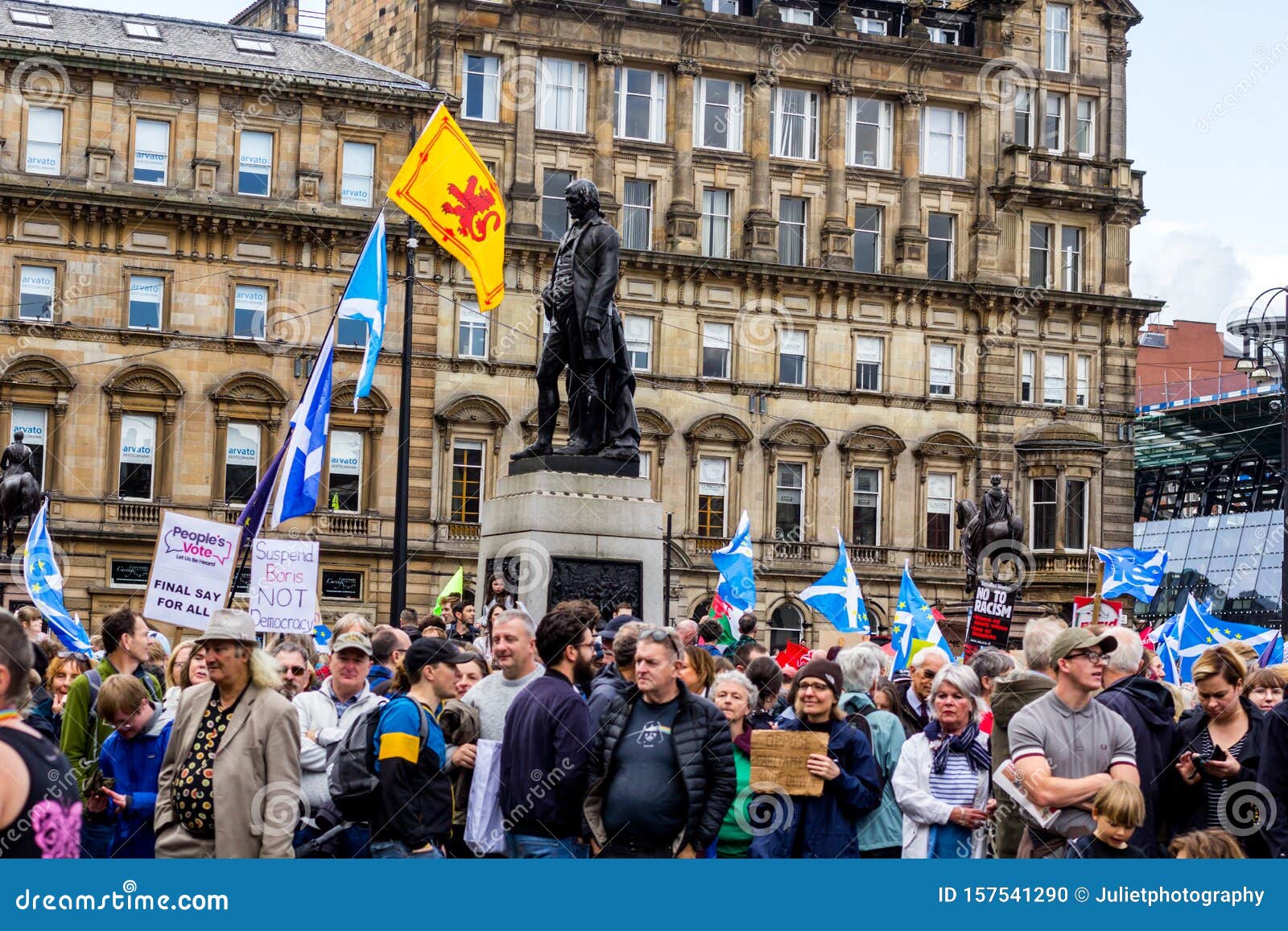Glasgow, Scotland, August, 31, 2019.`Stop the Coup`: Protests in ...