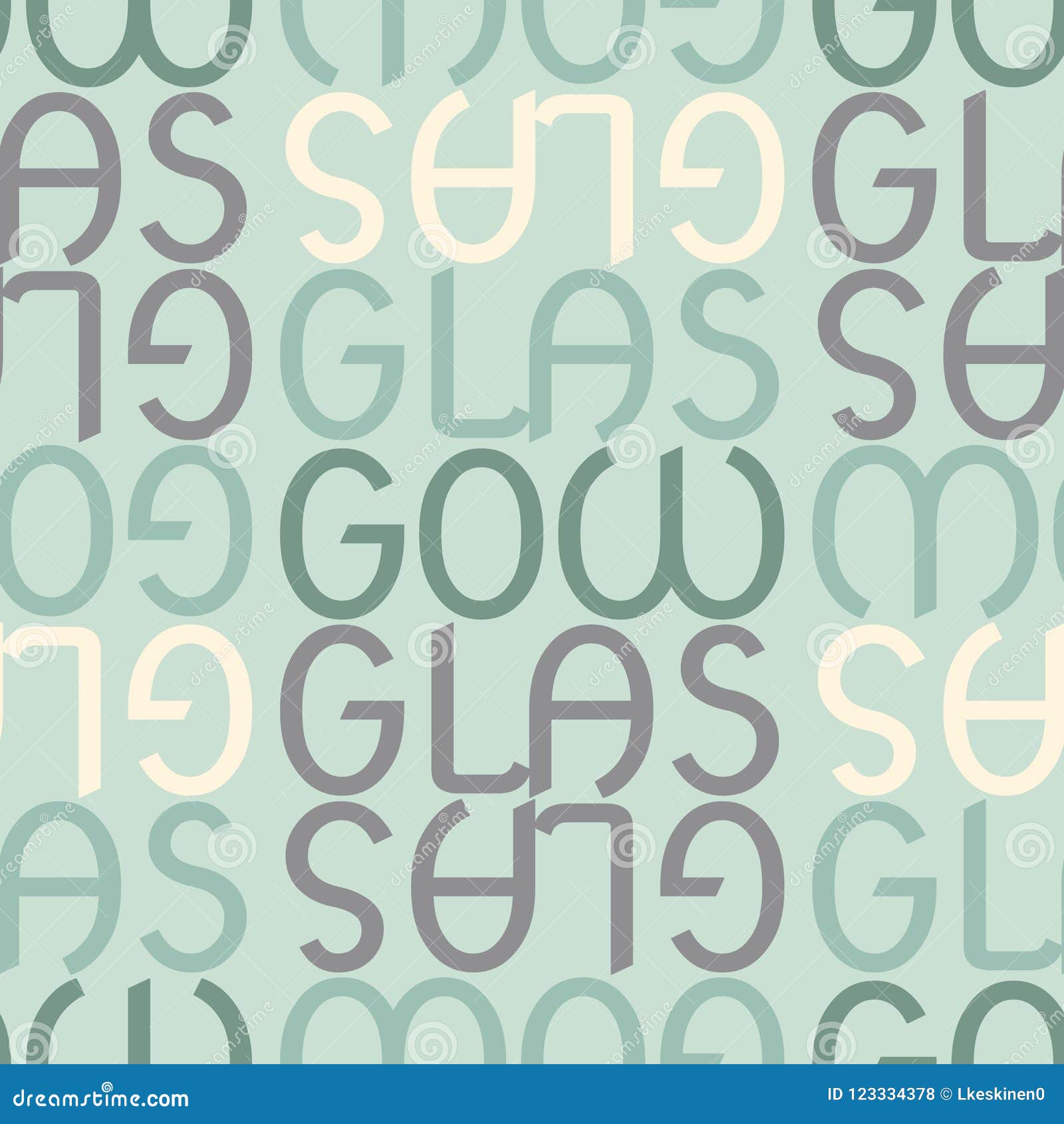 Glasgow, Scotland Seamless Pattern Stock Vector - Illustration of ...