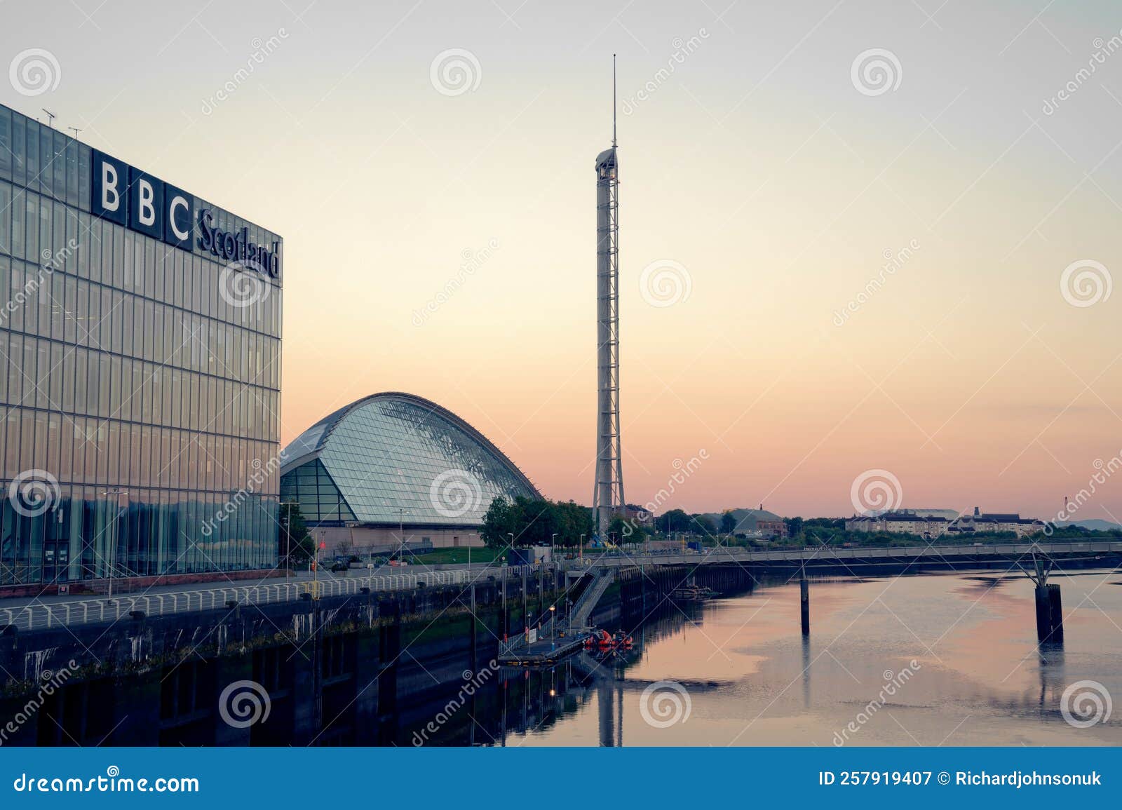 Glasgow, Scotland, UK, September 10th 2022, BBC Scotland and Glasgow ...