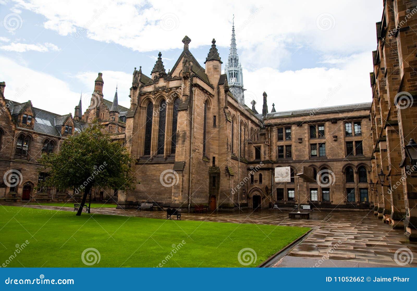 Glasgow University stock photo. Image of scotland, britain - 11052662