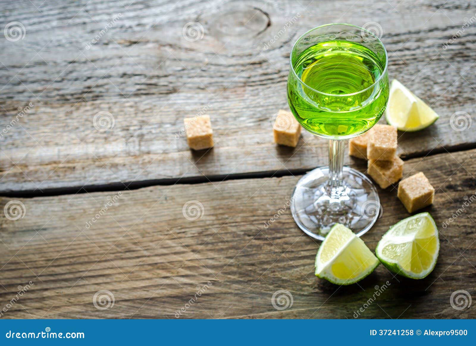 Glass of absinthe stock photo. Image of french, fresh - 37241258