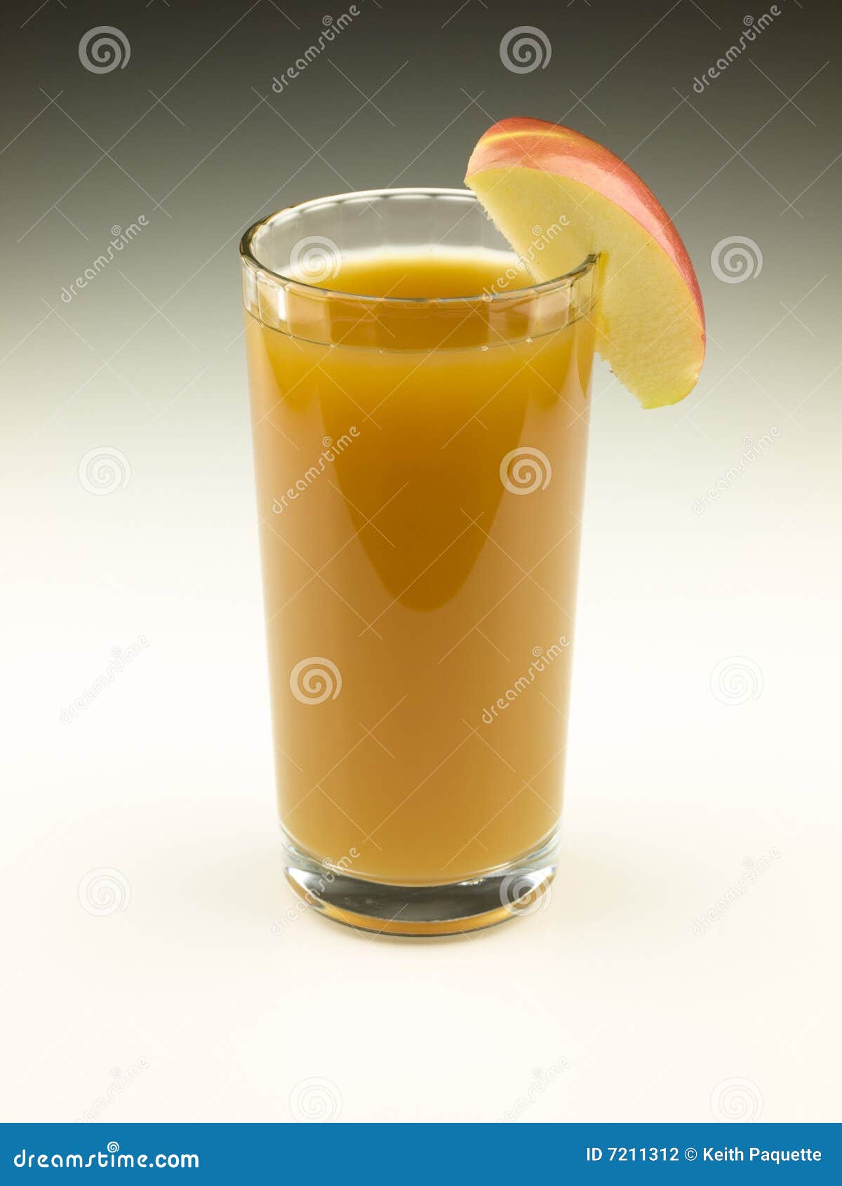 Glass of Apple Cider with Slice Stock Photo - Image of granny, vitamins ...