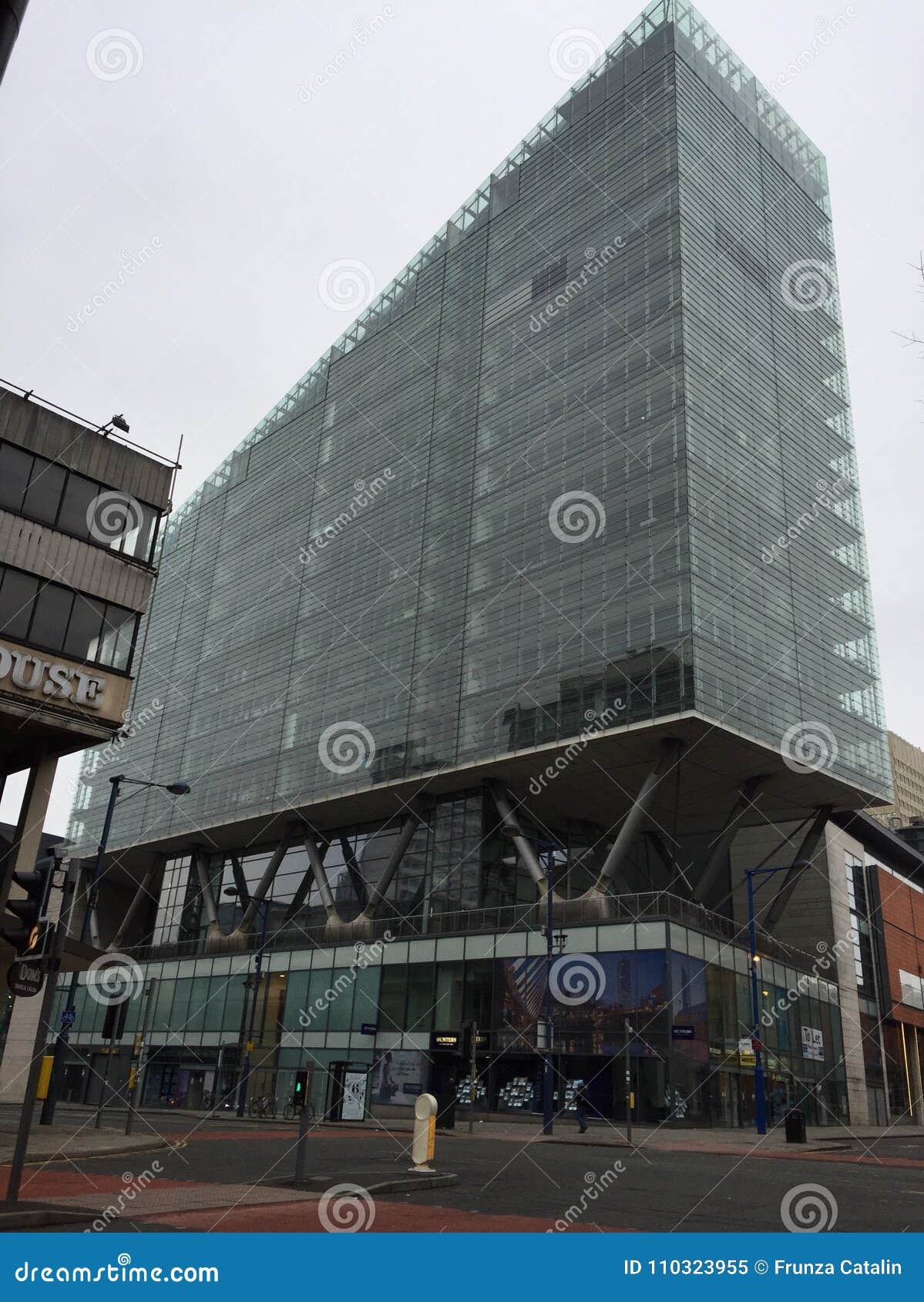 Glass Architecture in Manchester Editorial Image - Image of present ...