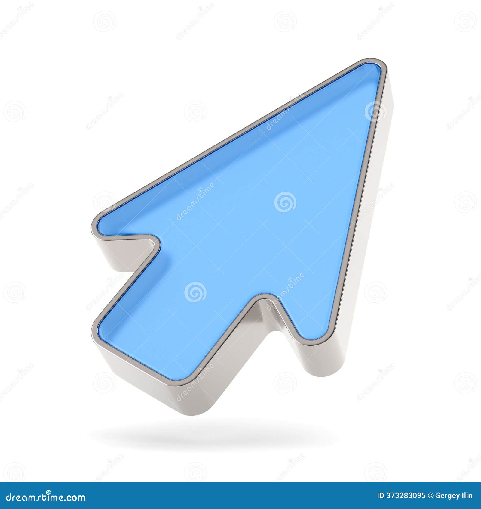 Glass Arrow Cursors Set Isolated On White Vector Illustration | CartoonDealer.com #363656310