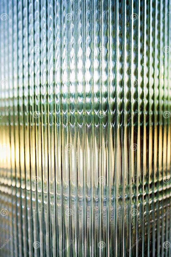 Glass Background with Reeded Pattern, Textured Surface Stock ...
