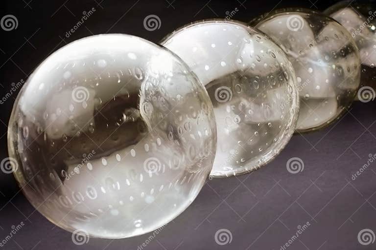 Glass balls stock photo. Image of perspective, fragile - 12997346