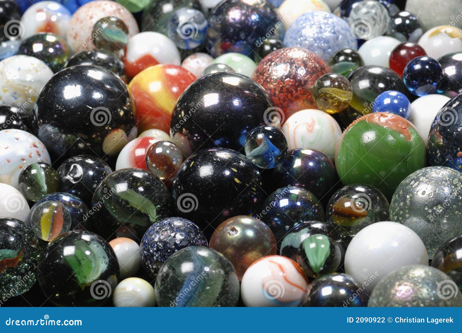 Glass-balls Background In All Dimensions Picture. Image: 2090922