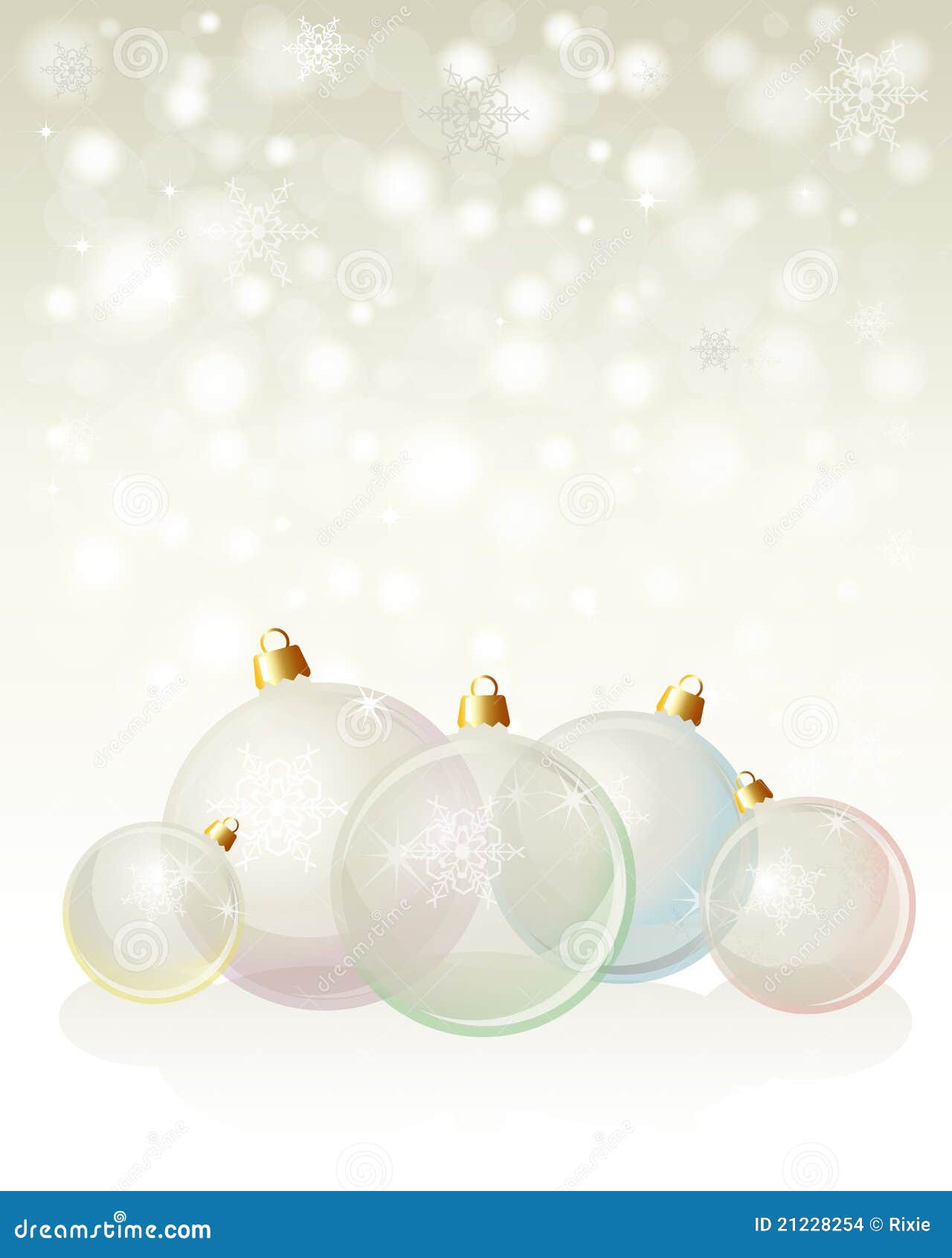 Glass baubles pastel stock vector. Illustration of holiday - 21228254
