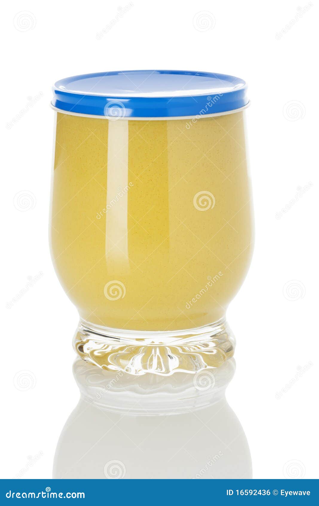 Glass of bavarian mustard stock photo. Image of spice - 16592436