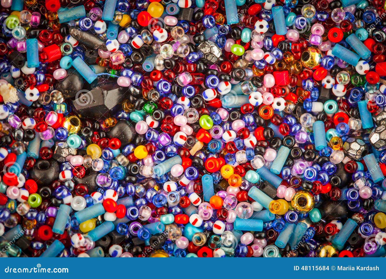 Glass beads stock photo. Image of colourful, abstract - 48115684