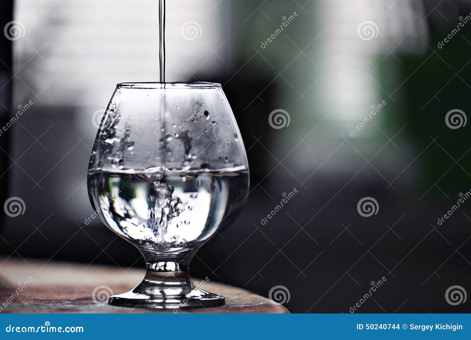 Glass Beaker with Water Concept Stock Photo - Image of environment ...
