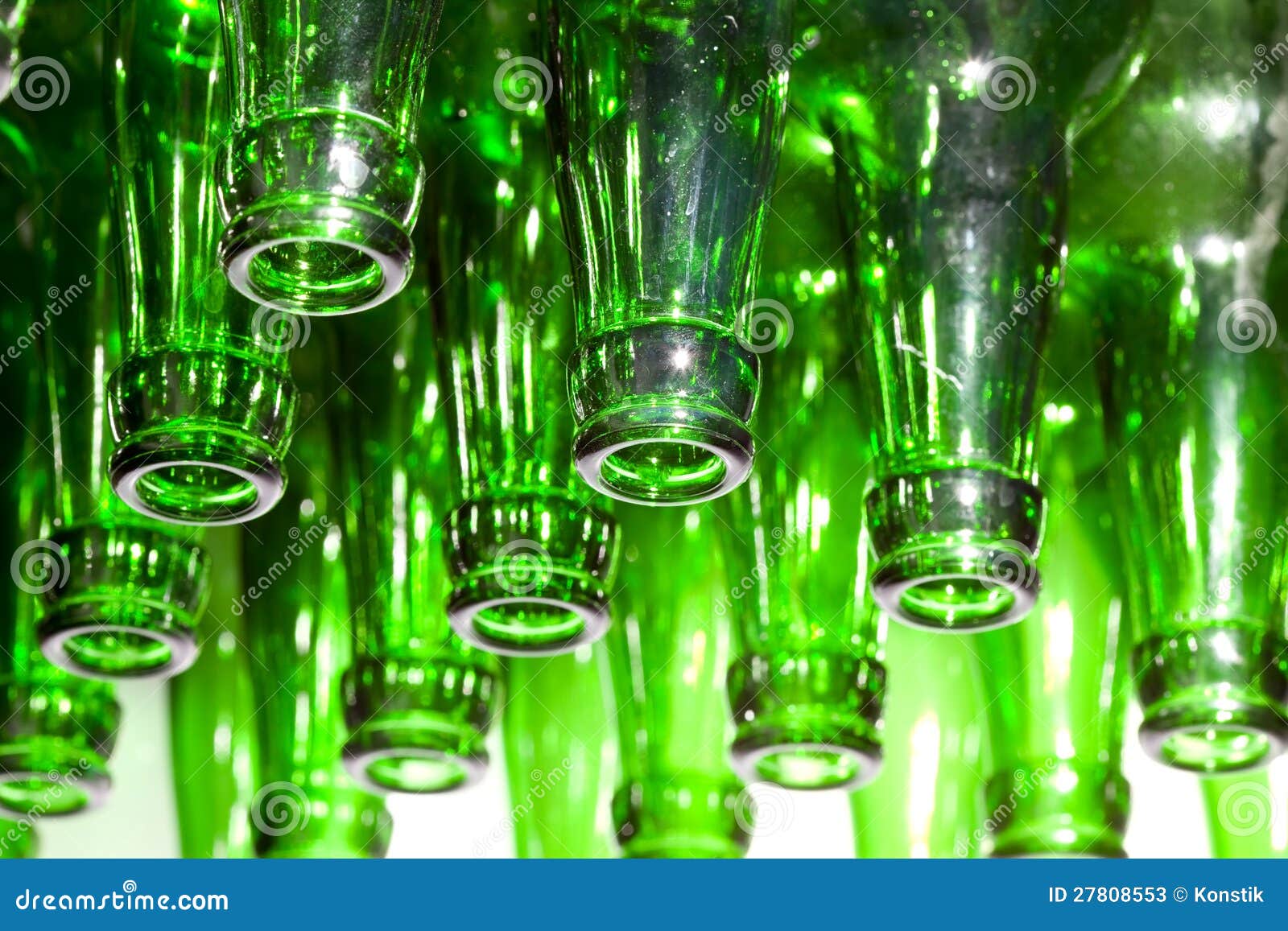 Glass beer bottles stock image. Image of recycle, object - 27808553