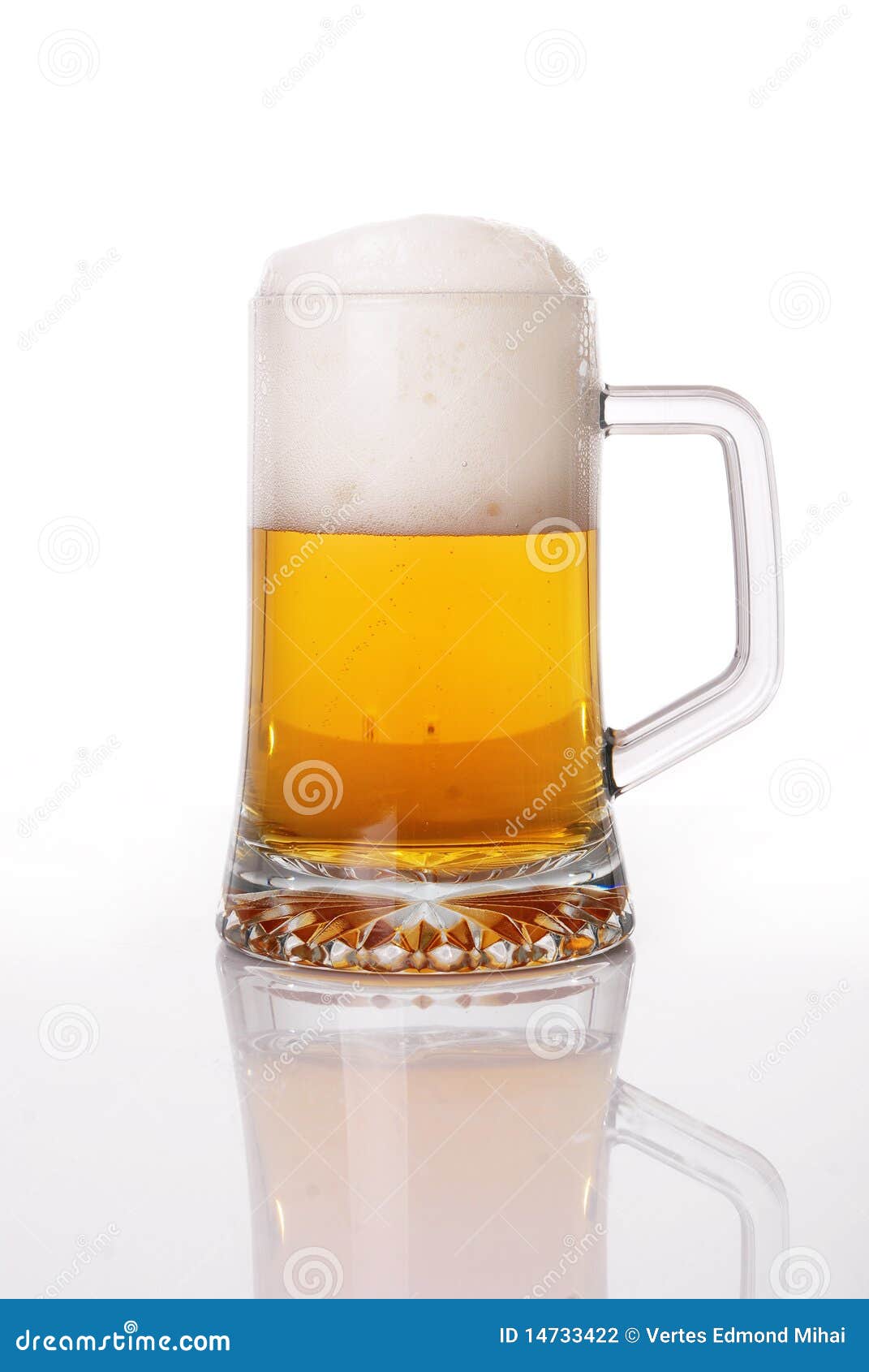 Glass of beer close-up stock photo. Image of cheers, cold - 14733422